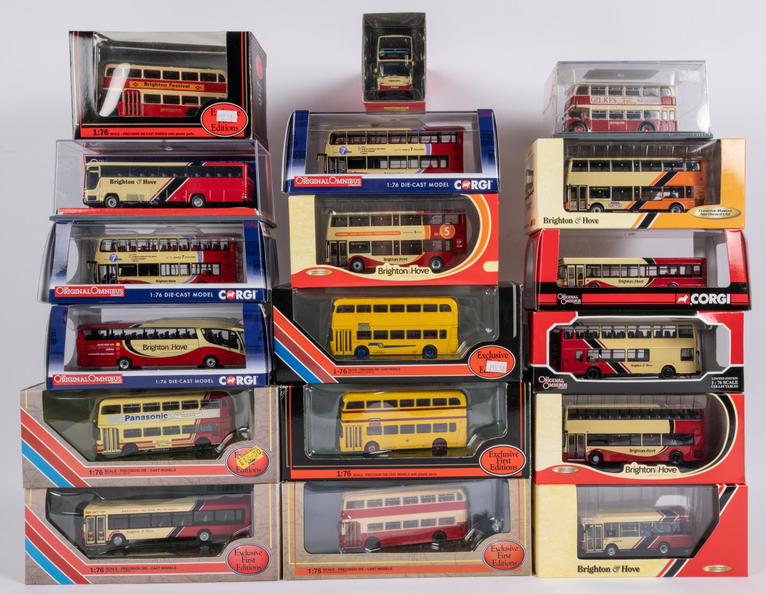 18 Corgi Omnibus, Creative Master and EFE buses and coaches. 16 are ...