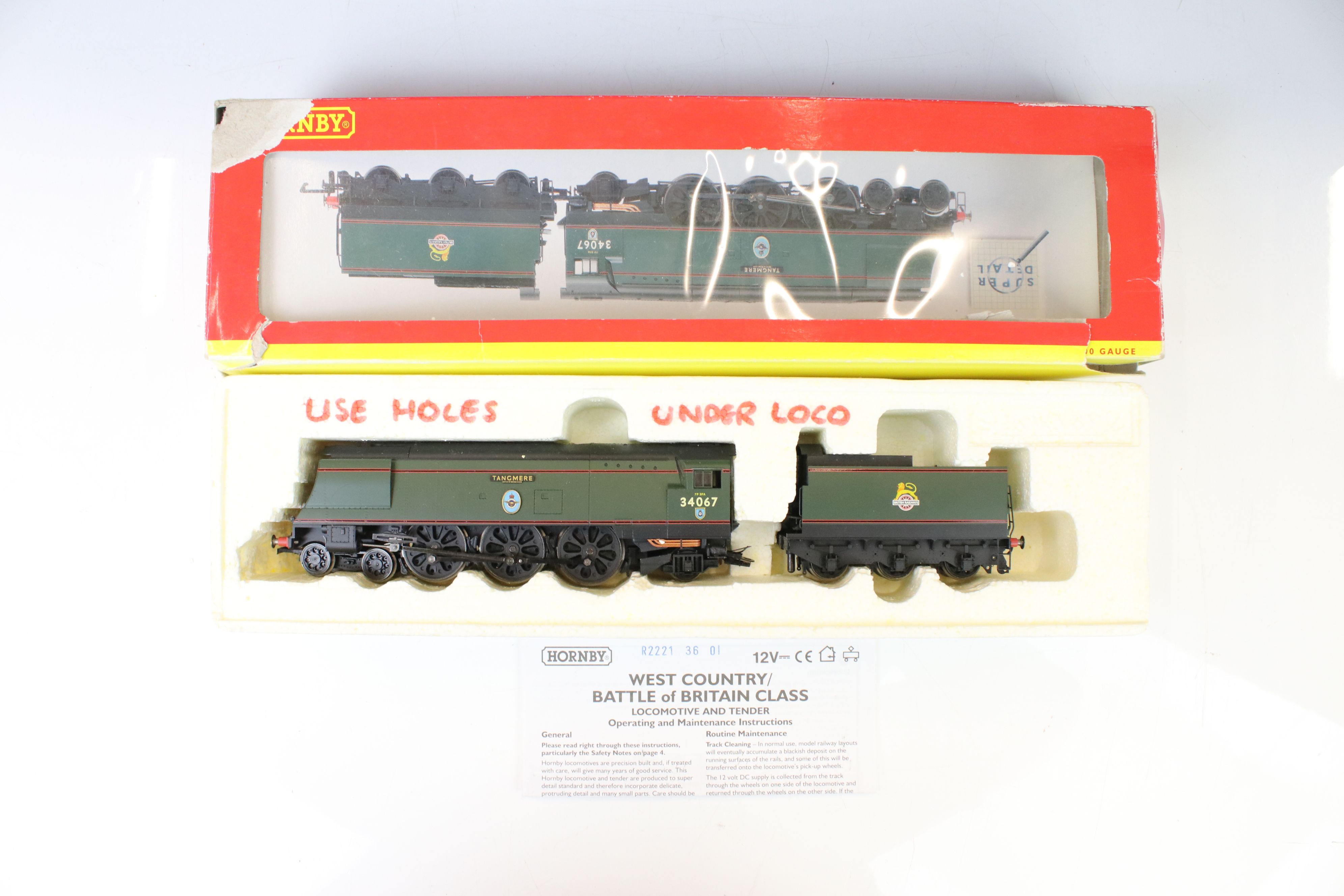 Three boxed Hornby OO gauge Super Detail locomotives to include R2220 ...