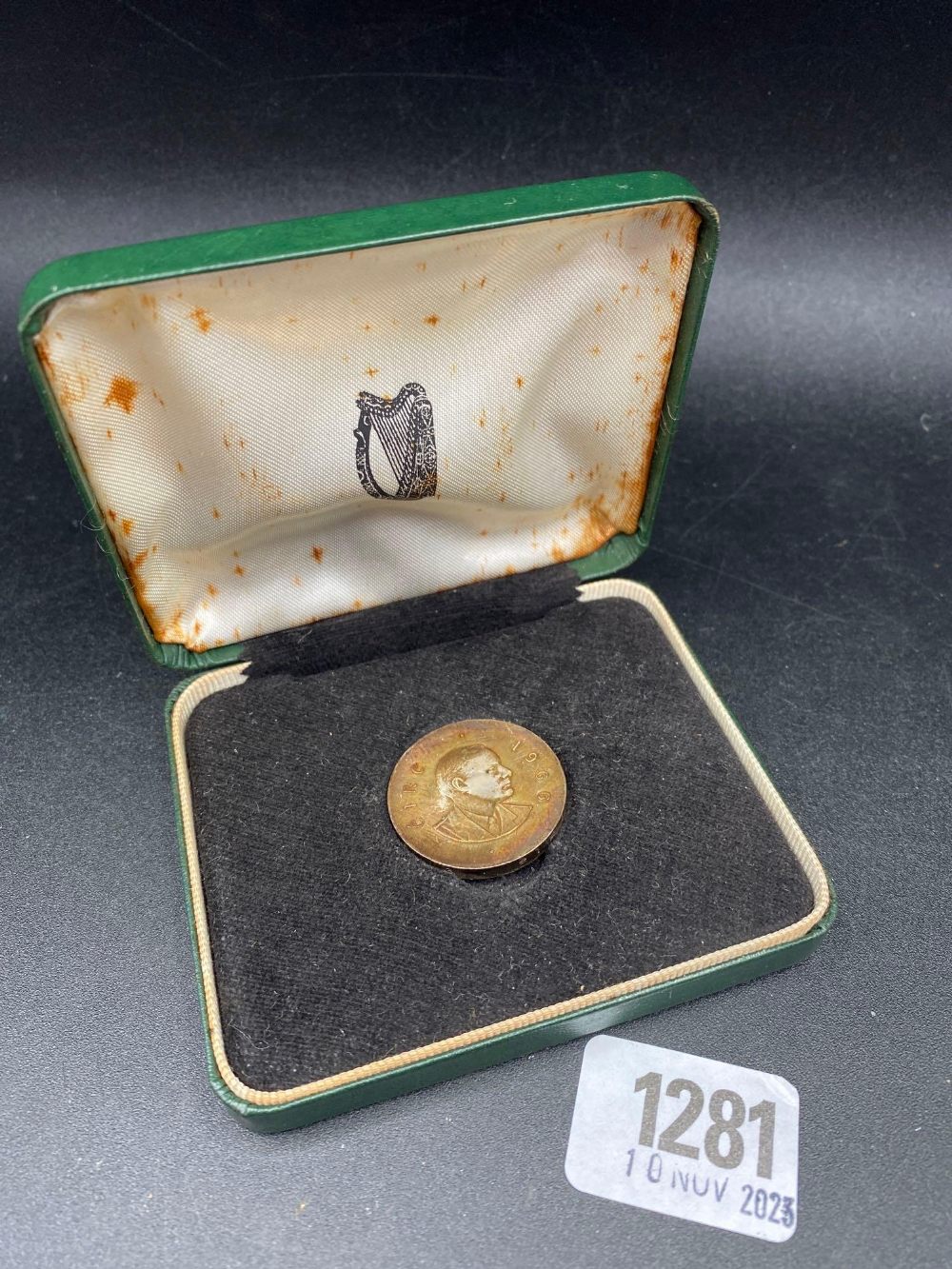 Irish 1966 proof 10 shilling