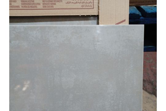 PALLET TO CONTAIN 24 X NEW BOXES OF PORCELANOSA SHINE ALUMINIO TILES ...