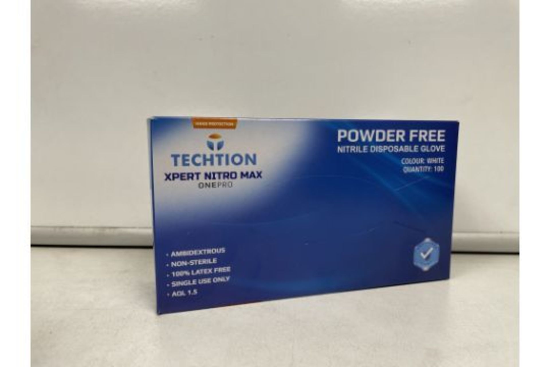 PALLET TO CONTAIN 400 X NEW BOXES OF 100 TECHTION XPERT NITRO MAX. ONE ...