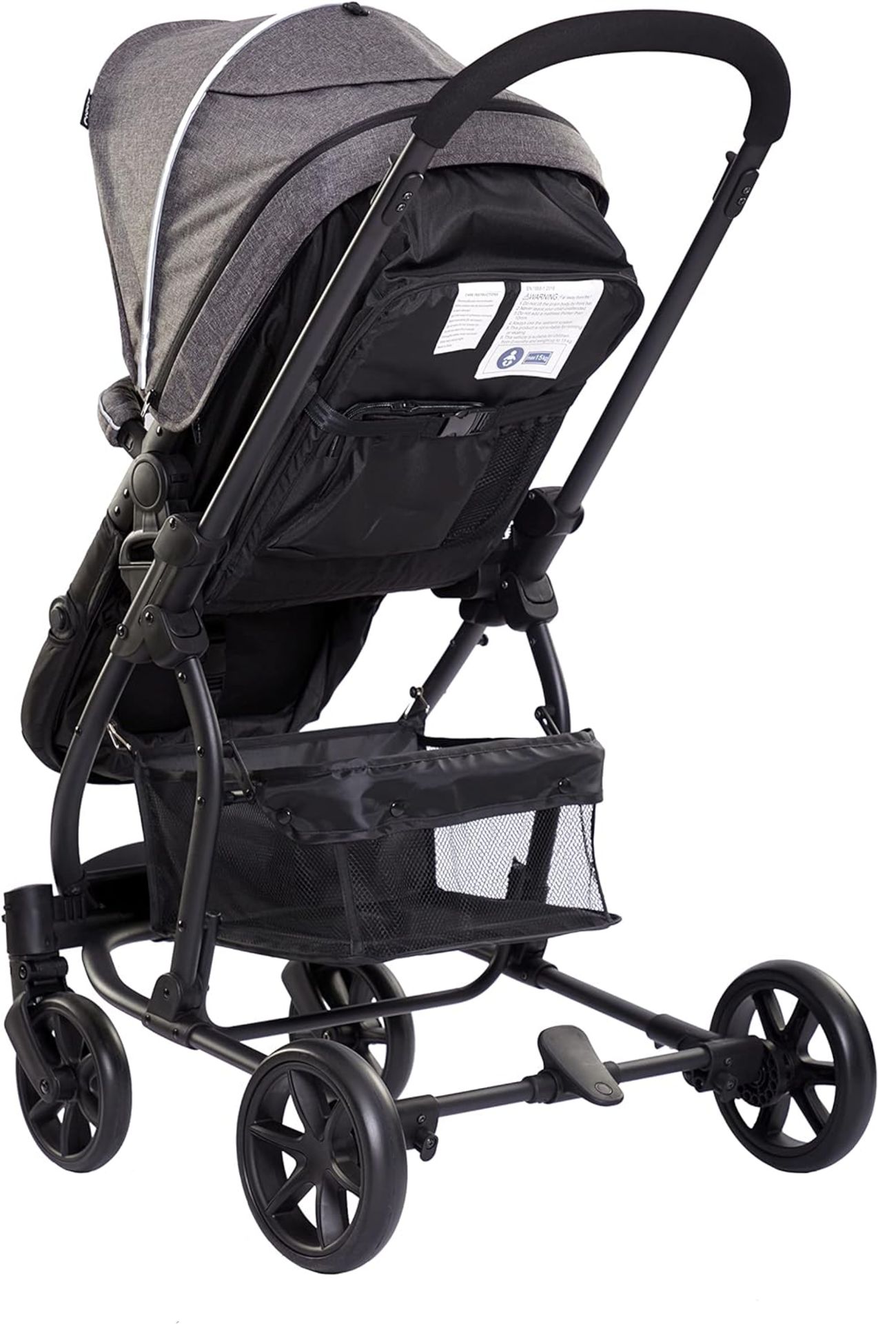 2 x NEW & BOXED RICCO Baby 2-in-1 Foldable Buggy Stroller Pushchair ...
