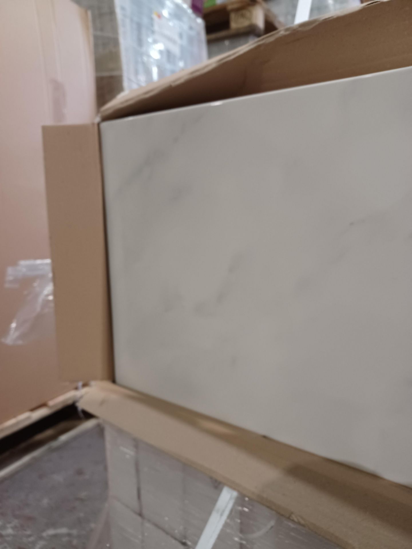PALLET TO CONTAIN 40 X NEW PACKS OF Johnson Tiles Cabin Tawny 600x300mm ...