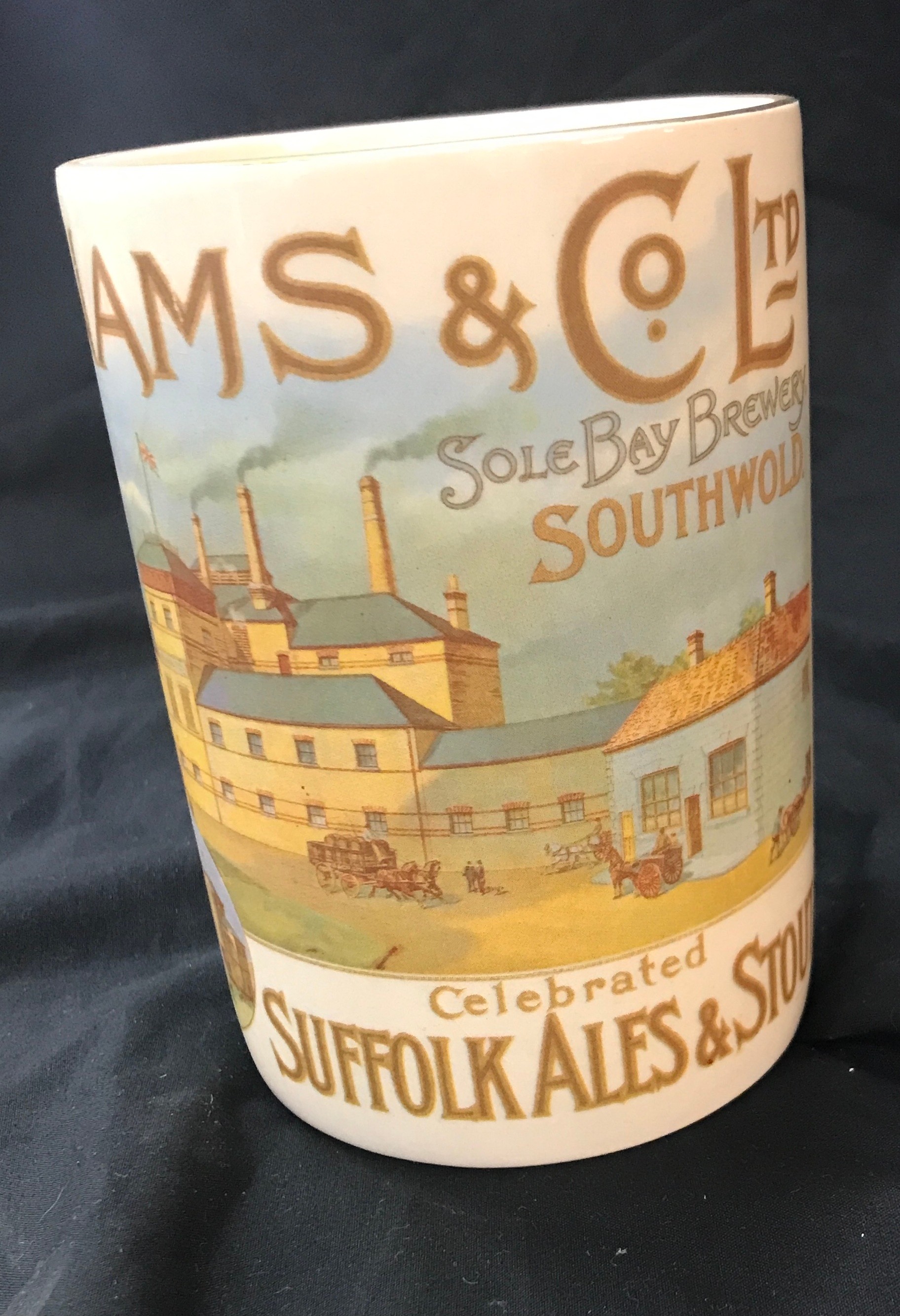 adnams and co ltd beer mug