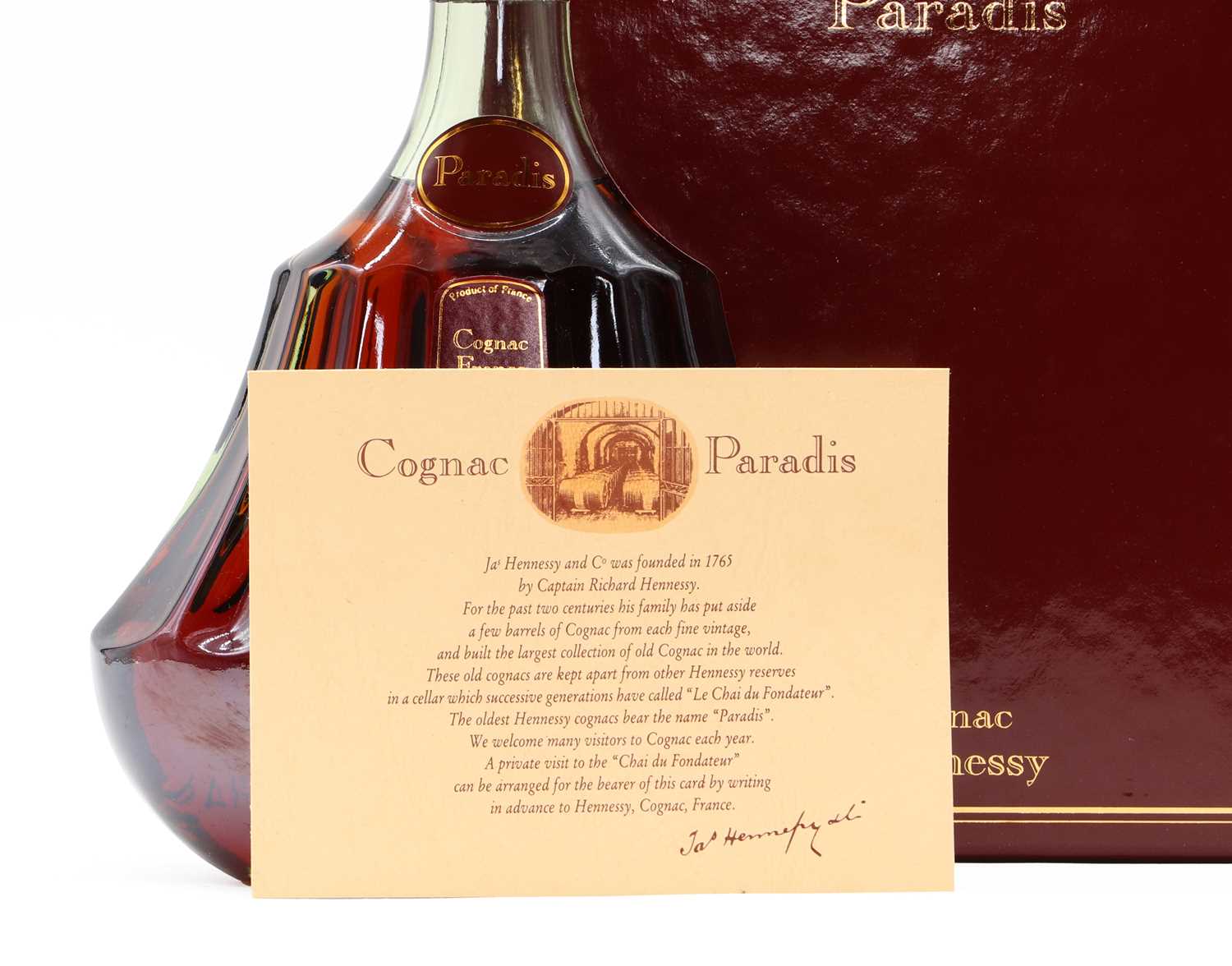 Hennessy, Paradis, Cognac, 1980s bottling, 40% vol., 0.70 litre (1 boxed)
