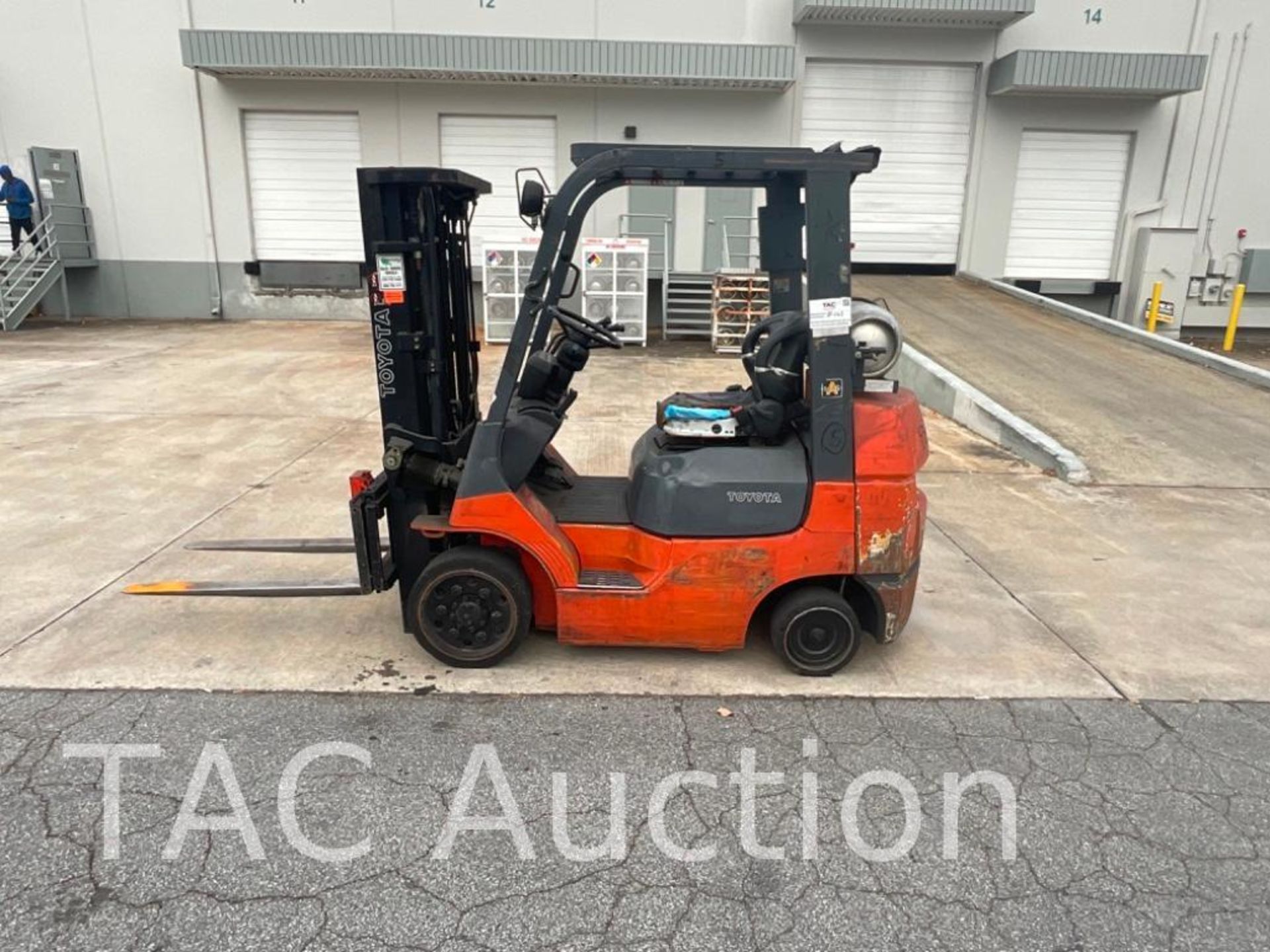 Toyota 7FGCU25 5,000lb Forklift Location: Near Forest Park, GA Stock ...