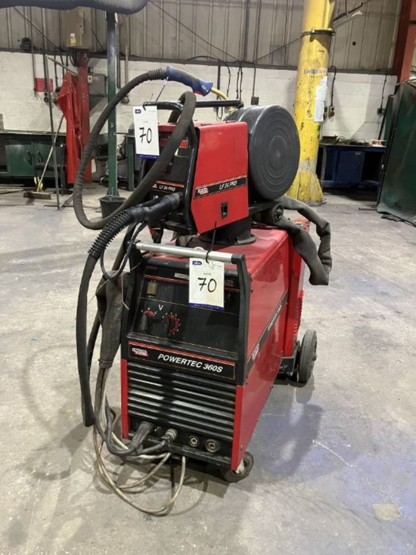 Lincoln Electric Powertec 360S mig welding rectifier, Serial no ...