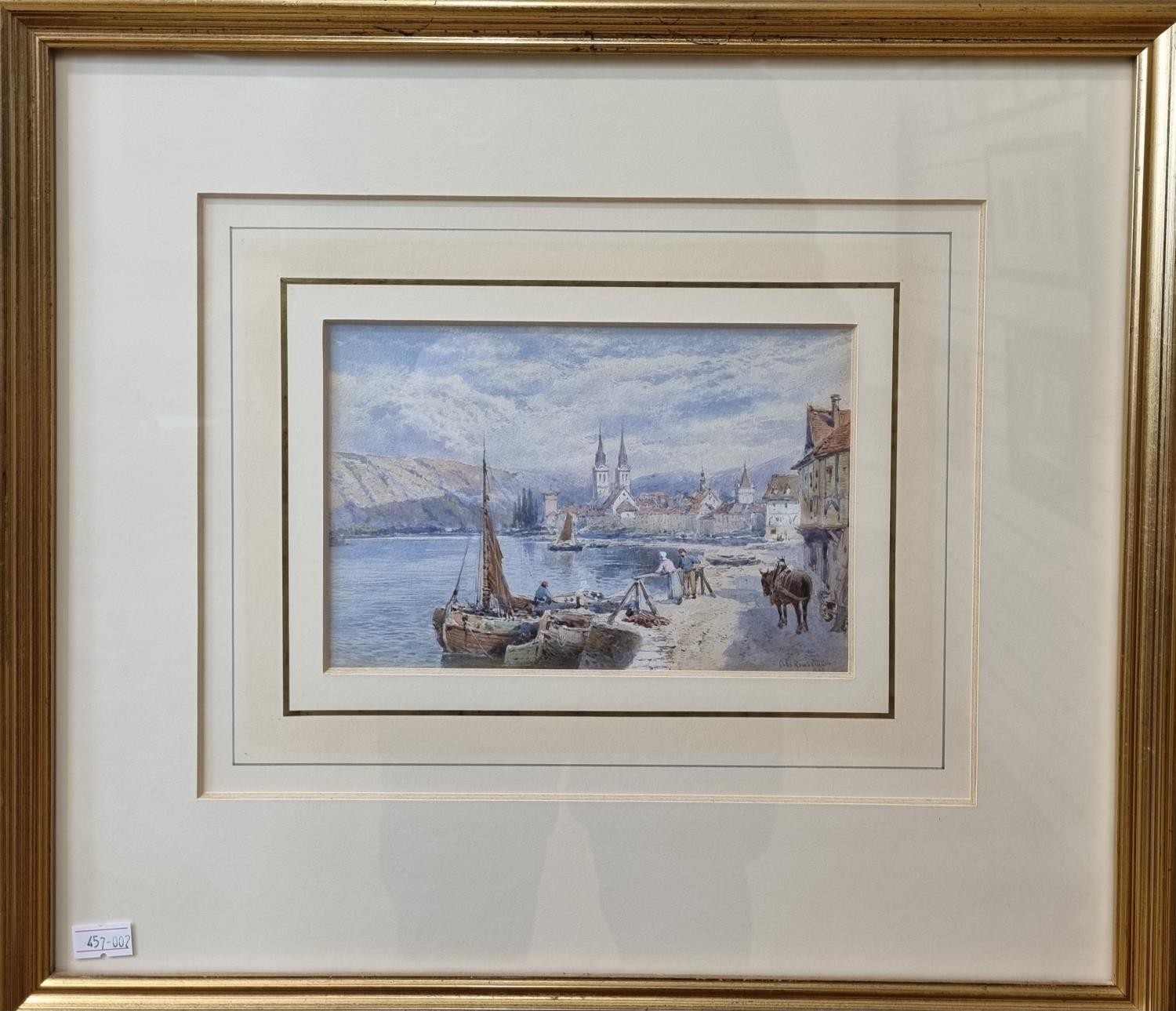 Charles Edmund Rowbotham (1856 to 1921) 19th Century Watercolour ...