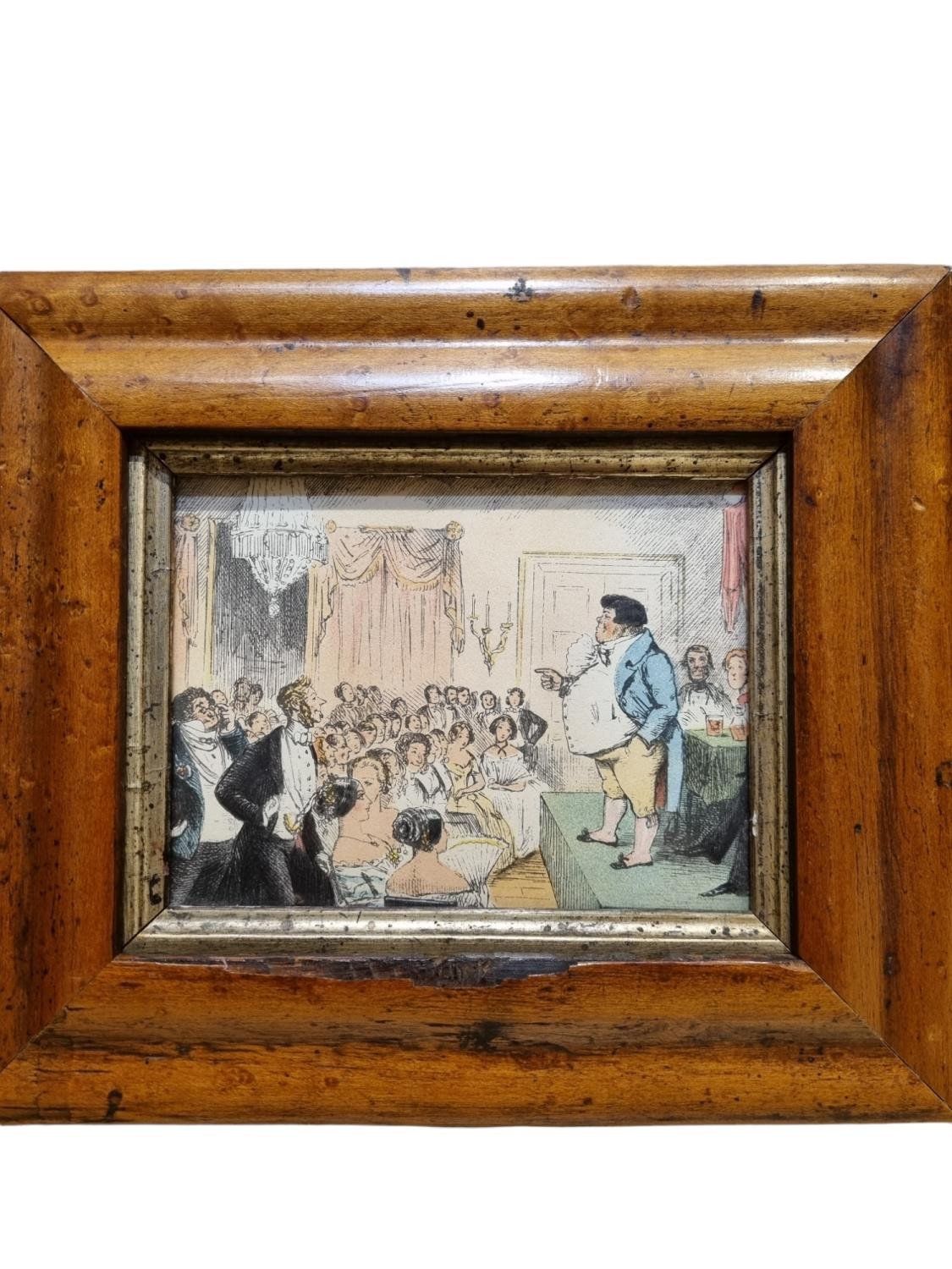 John Leech (1817 - 1864) English Caricaturist - Group of 3 Framed ...