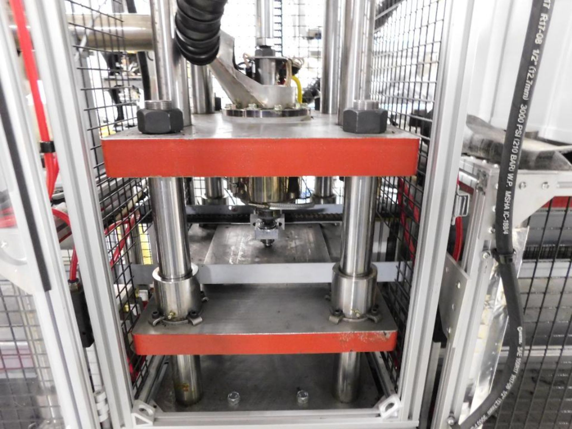 Custom Fabricated & Engineered Vertical Injection Molding System w ...