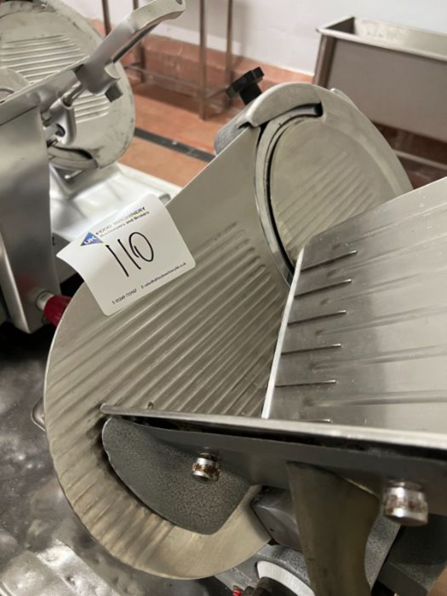 1 x Berkel table top slicer Lift Out £10, Located Stowmarket. UKFM2-4542