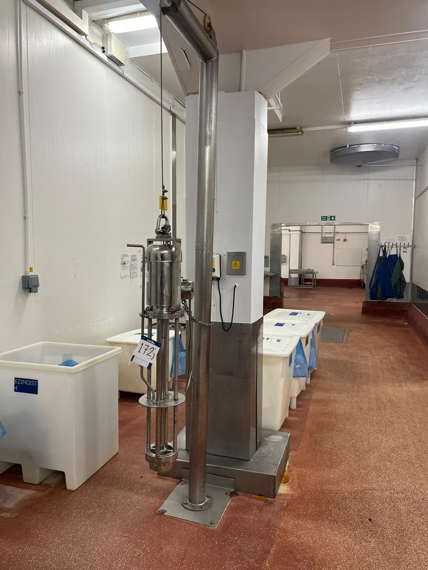 1 X Greaves high shear mixer on frame. Buyer to remove. Located ...