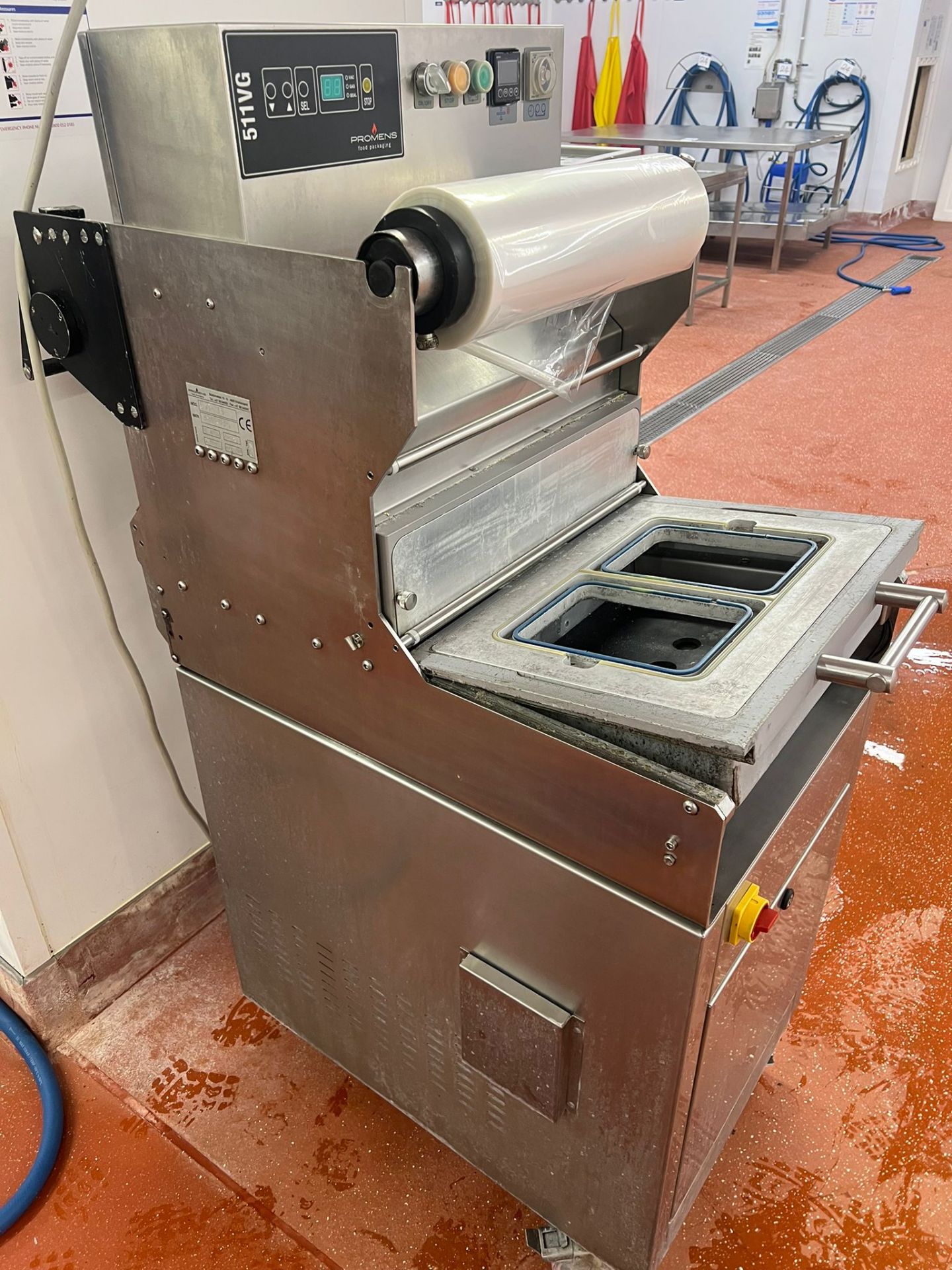 1 x Promens Food Packaging gas-flush/MAP tray sealer.Model - 511-VG ...