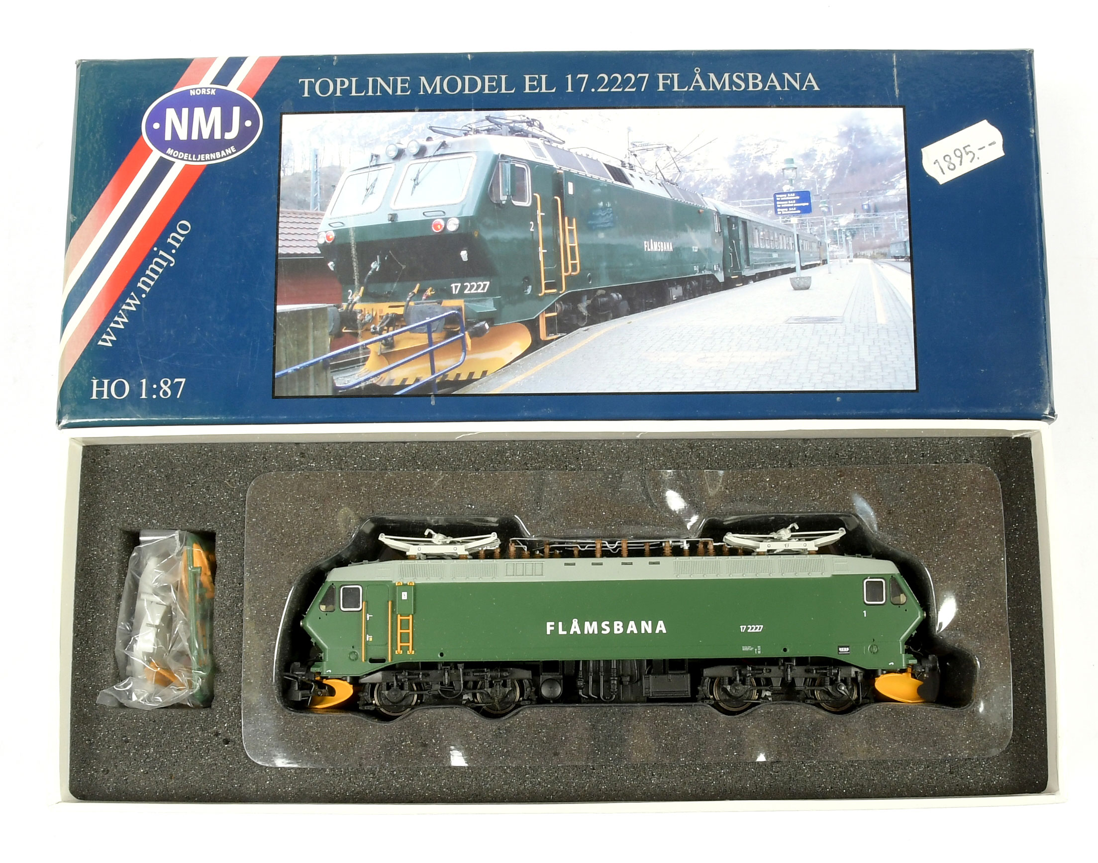 NMJ Topline Models HO 80.302 Bo-Bo NSB (Norwegian Railways) type EL17 ...