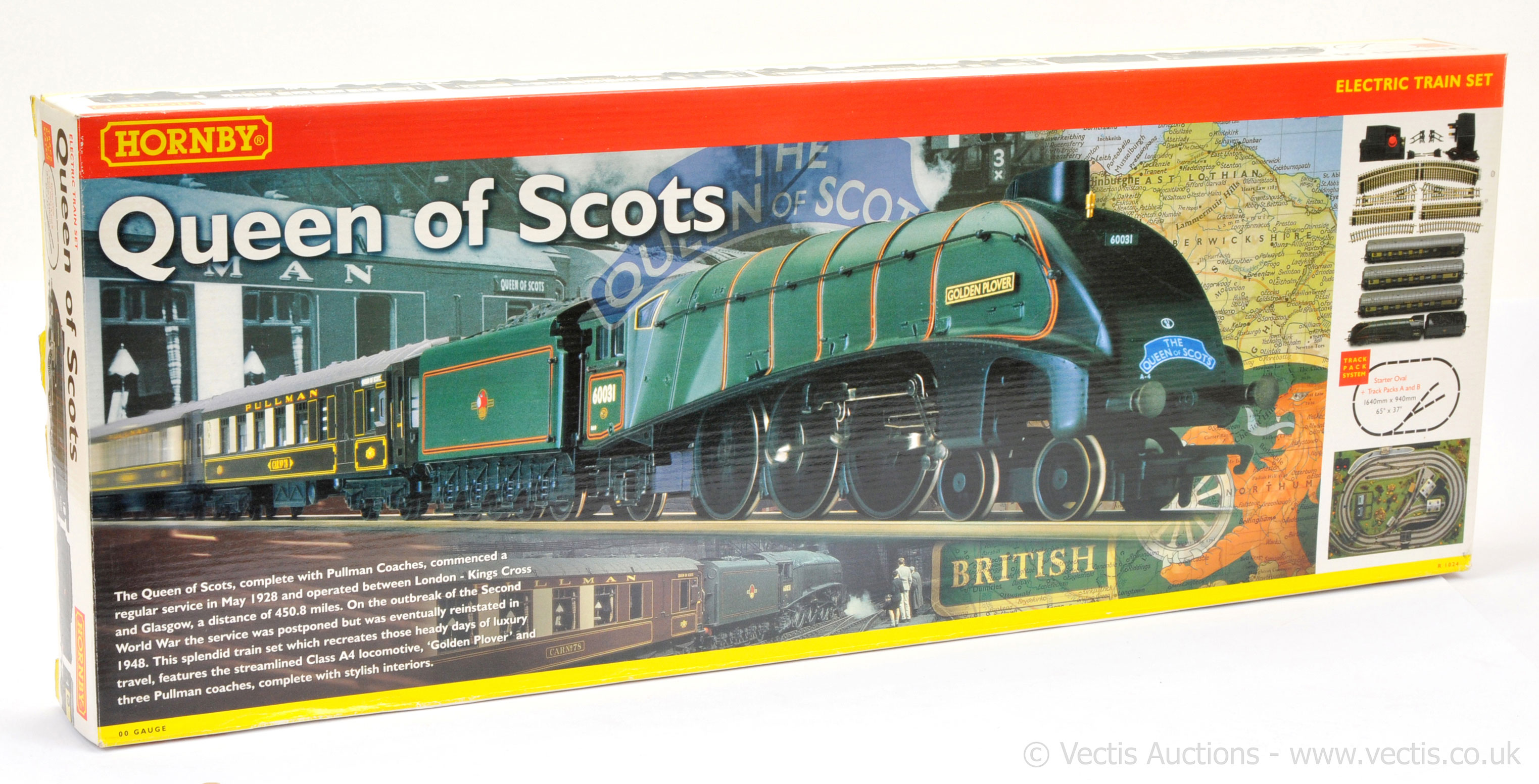 Hornby (China) R1024 "Queen of Scots" Train set containing 4-6-2 BR ...