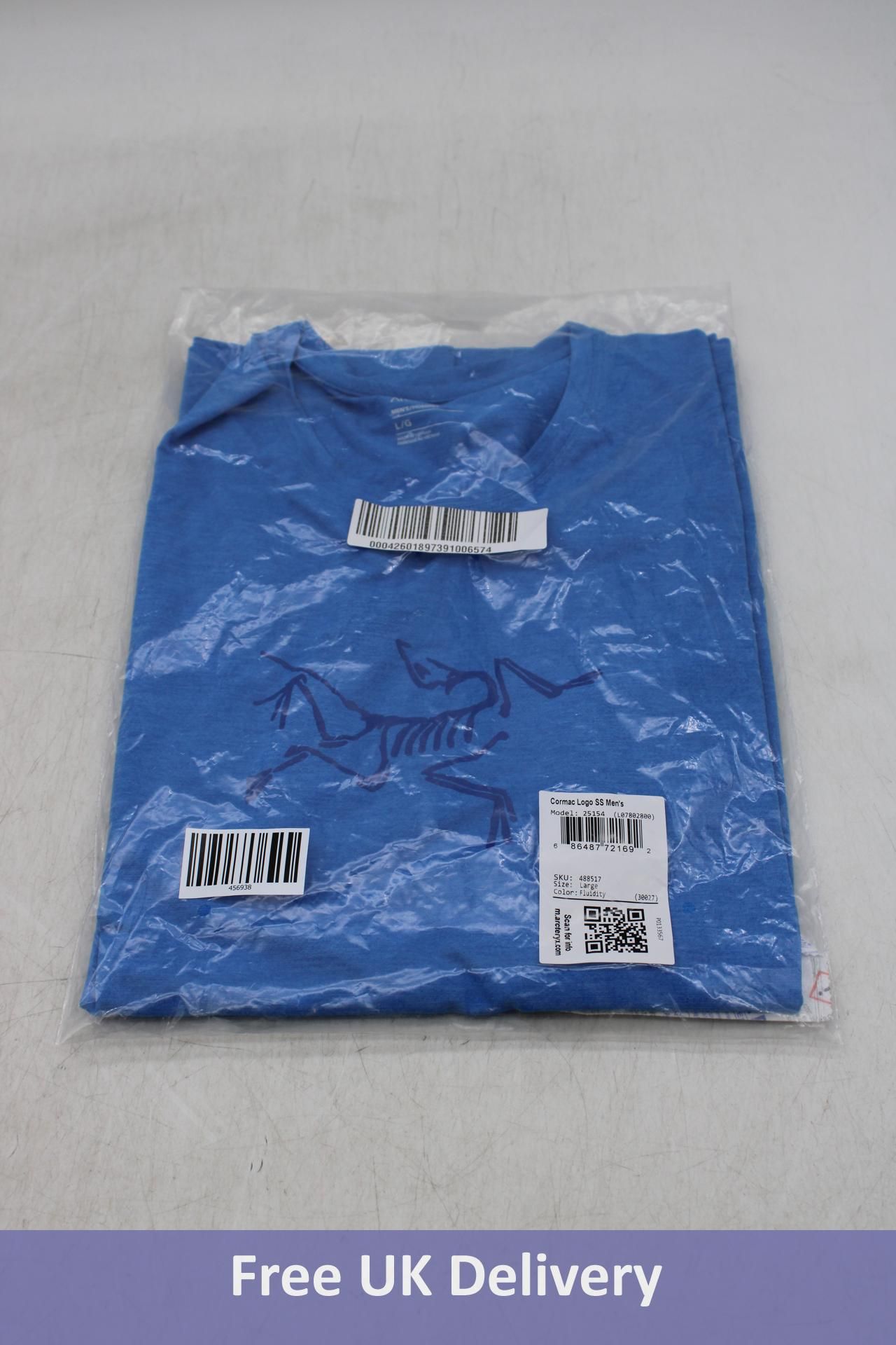 Arc'teryx Cormac Logo T-Shirt, Fluidity, Large