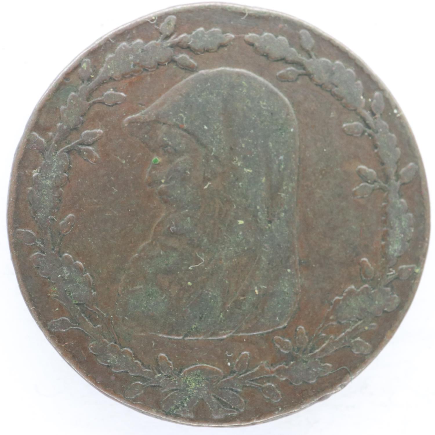 Copper token: 1788 Anglesey Mines. UK P&P Group 0 (£6+VAT for the first ...