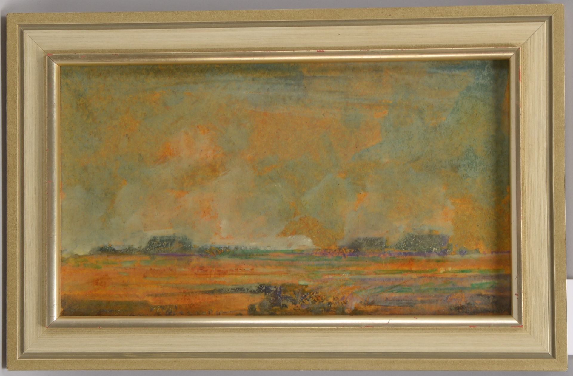Reimer, Tom (1906 - 1975, Hamburg), 'Weite Landschaft', Acryl auf ...