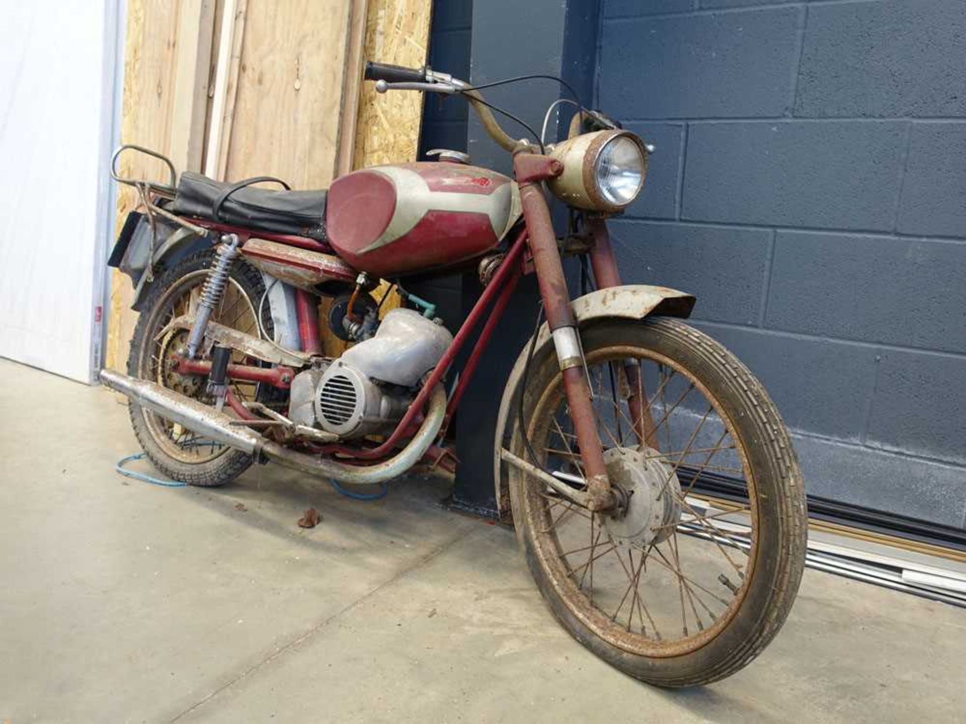 From a house clearance: A vintage Mid 60's Ducati Cadet 100 motorcycle ...