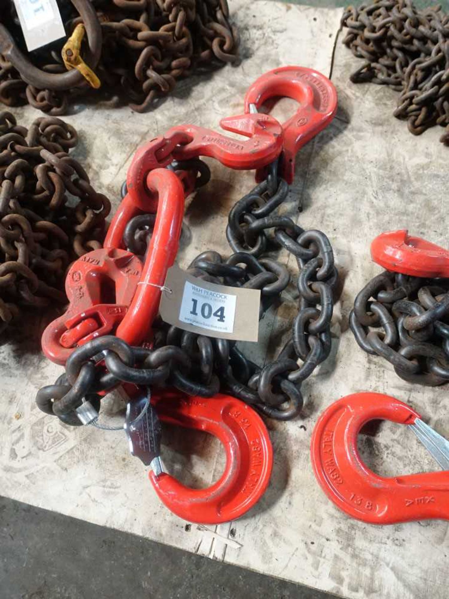 +VAT Set of Weissenfels chain brothers