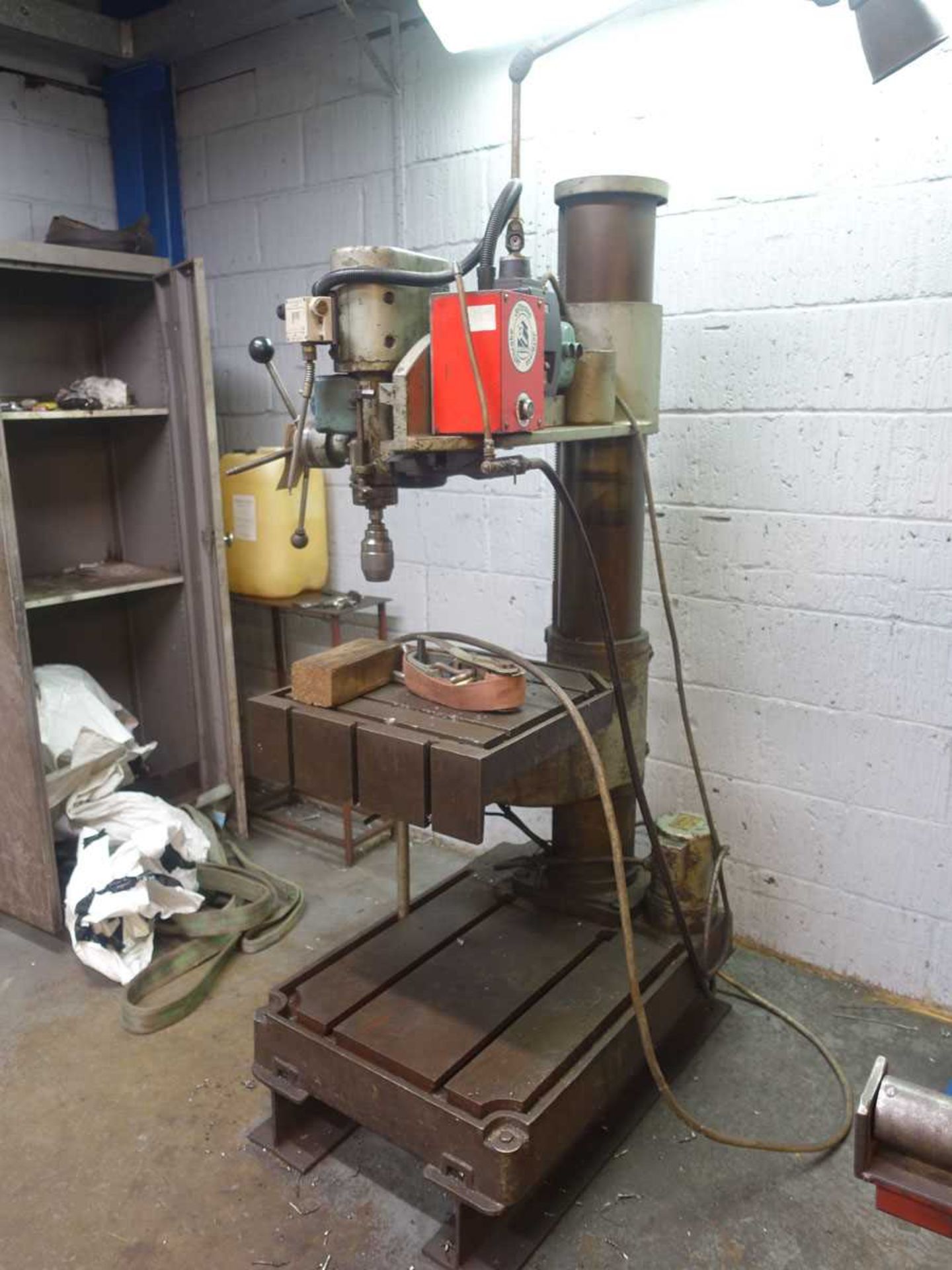 +VAT Arboga Maskiner type ER 125S 12 speed radial drill s/n 113224