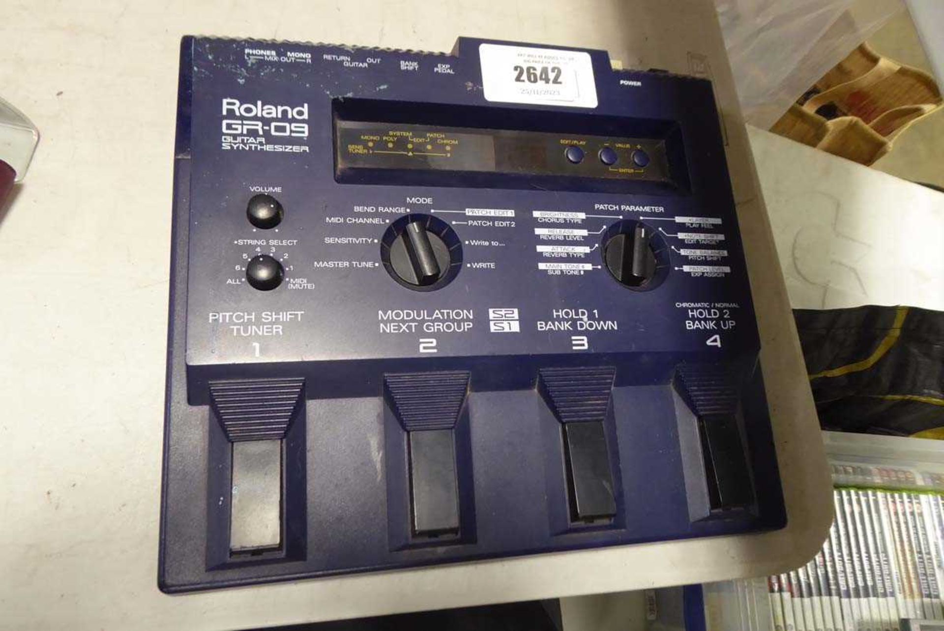 +VAT Roland GR-09 guitar synth.
