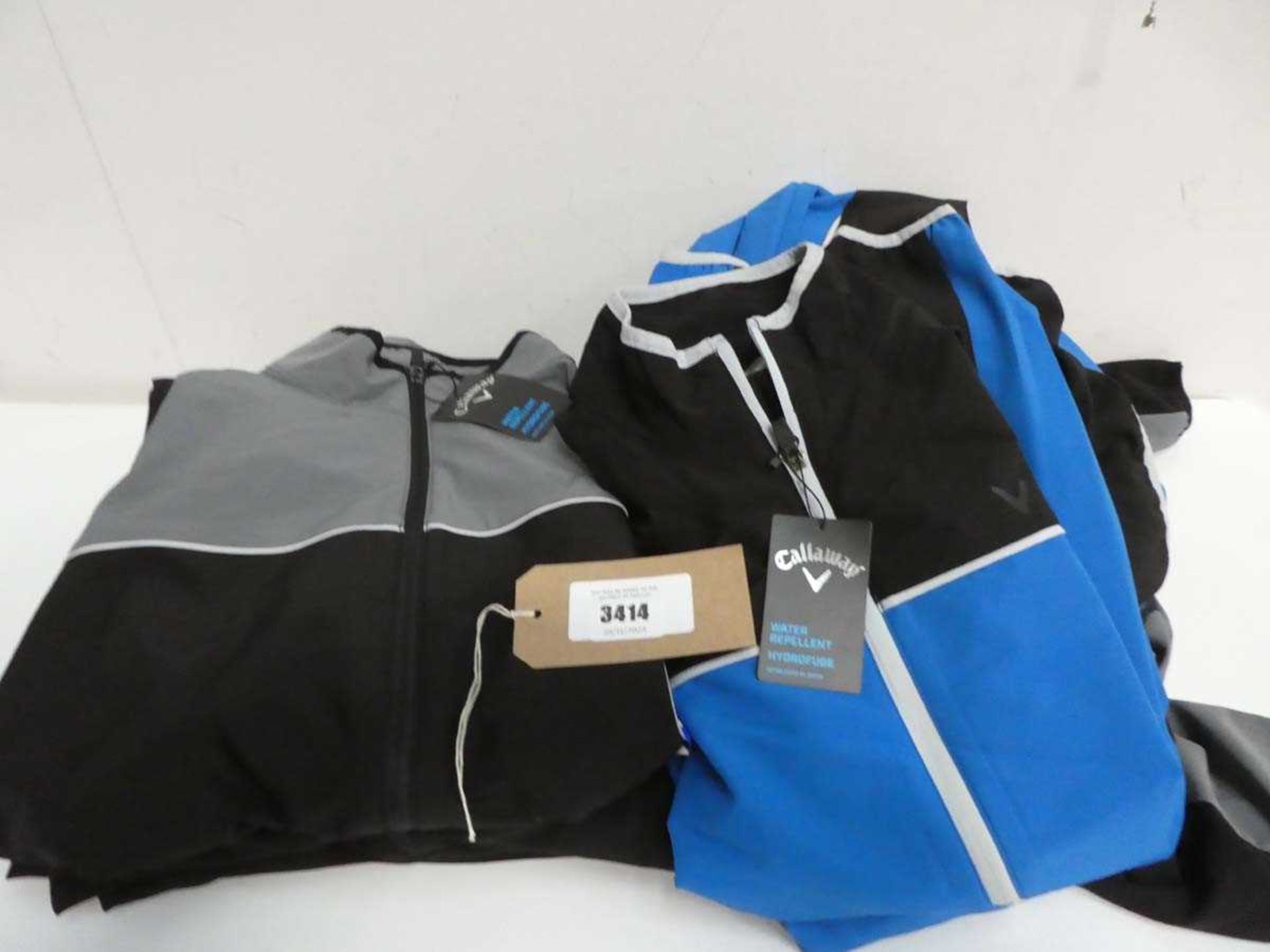 +VAT 11 Callaway water repellant mens jackets mixed sizes