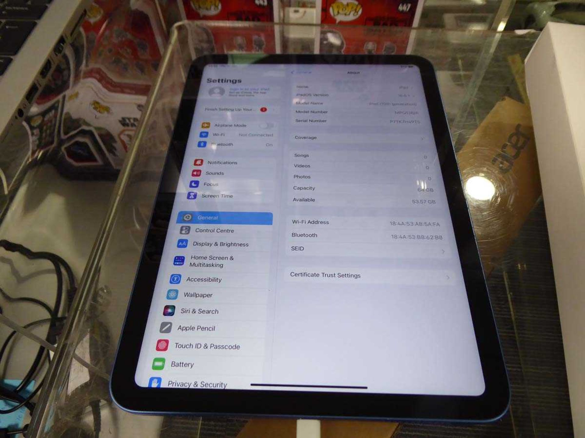 +VAT Apple iPad 10th Gen MPQ13B/A, 64GB, wifi