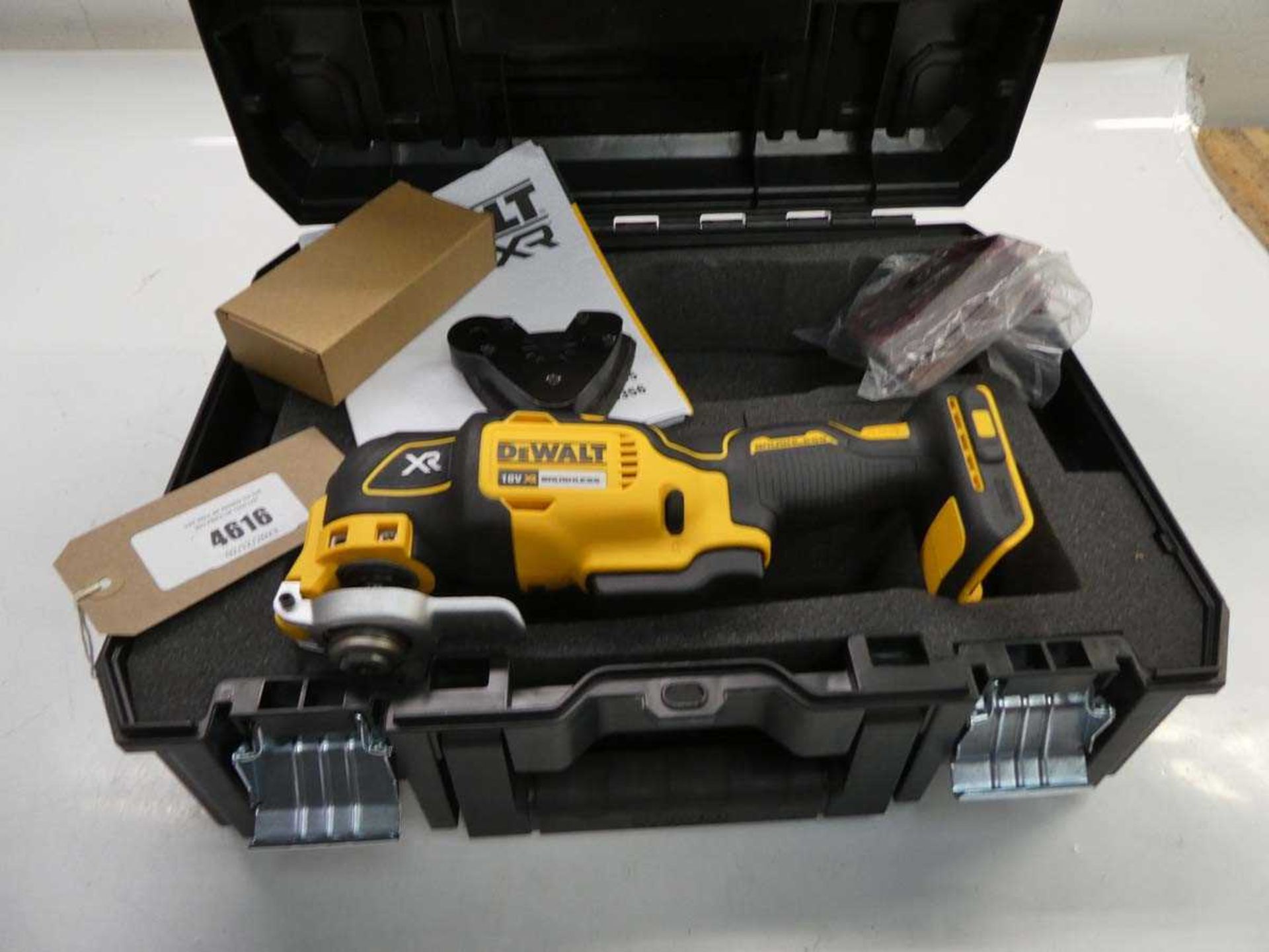 +VAT DeWalt DCS355 multi cutter (NO battery or charger) in DeWalt TStak ...