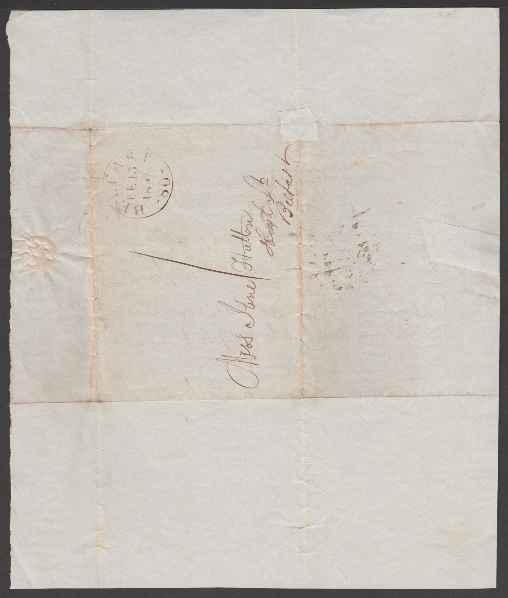 Title: G.B. - Ireland 1825 Handwritten Valentine verse addressed to ...
