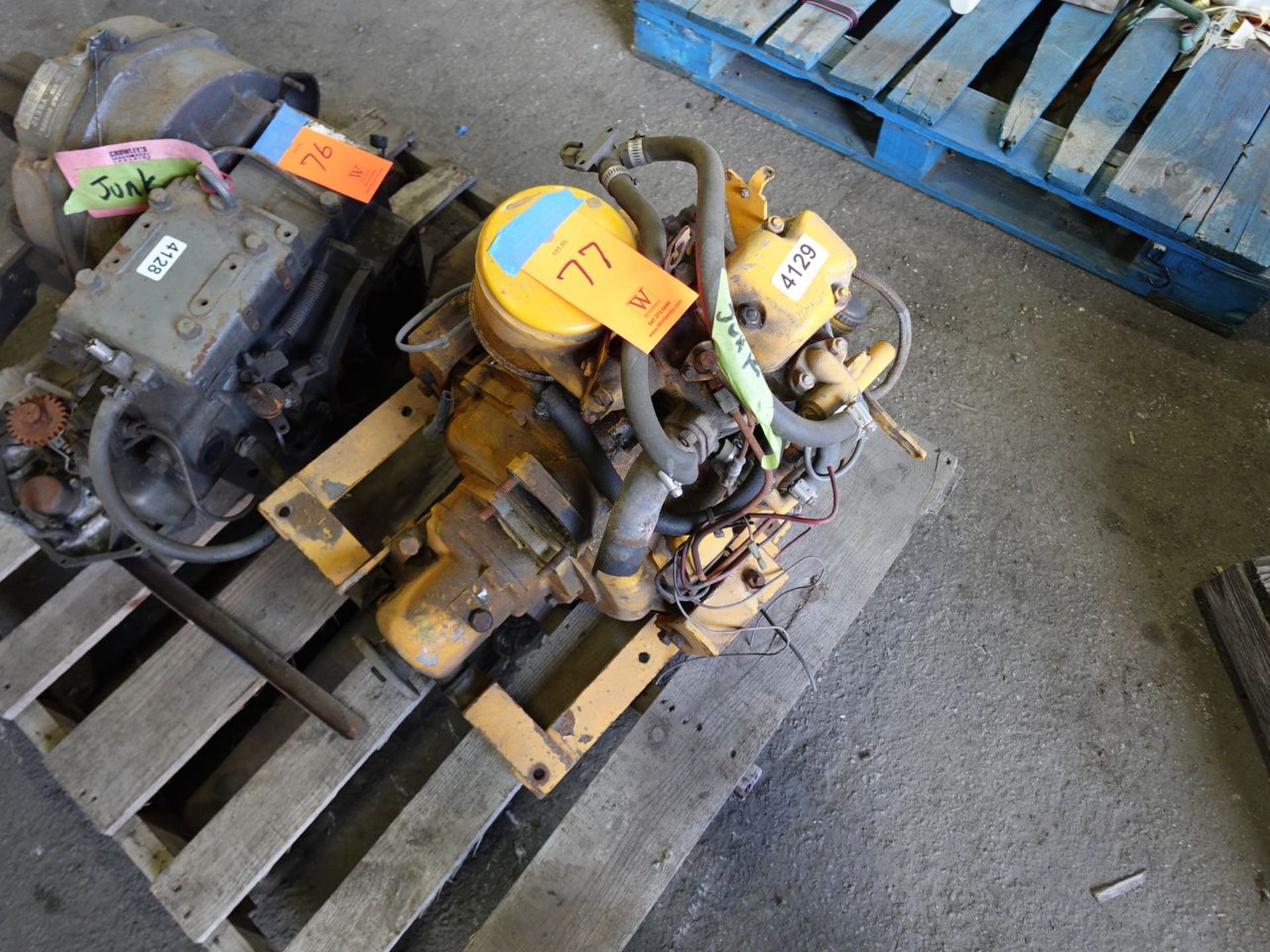 Farymann 34 L 38M Diesel Engine, S/N: 3000; with Standard Transmission ...