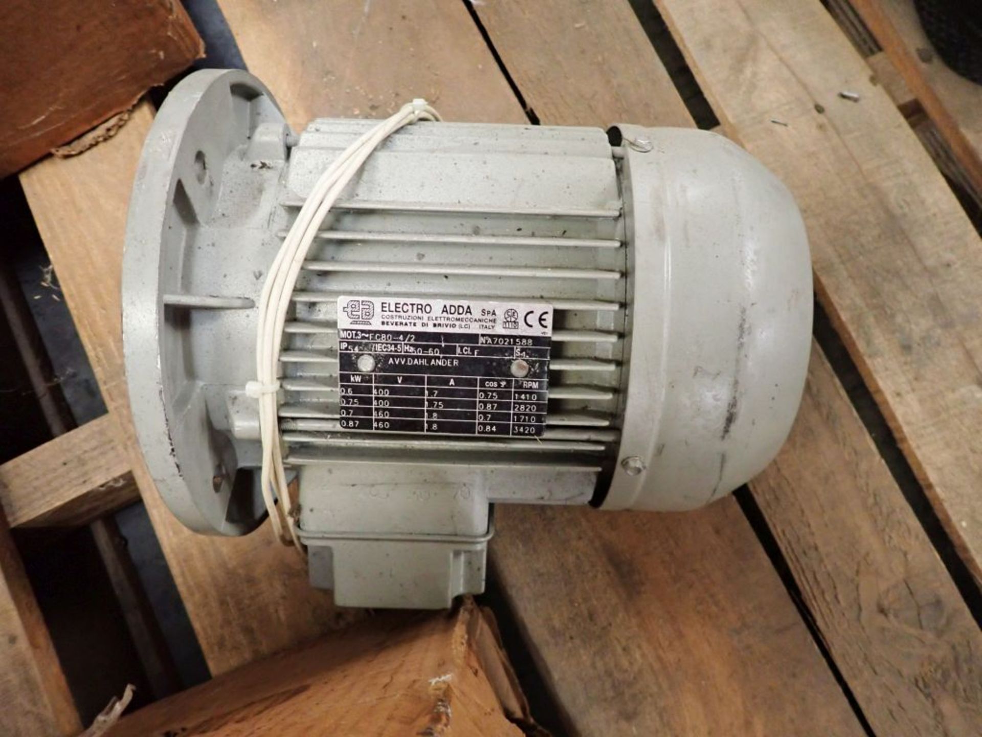 (2) Marathon 2HP Electric Motors, Cat No. P106, Model: AVL, 208/230 ...