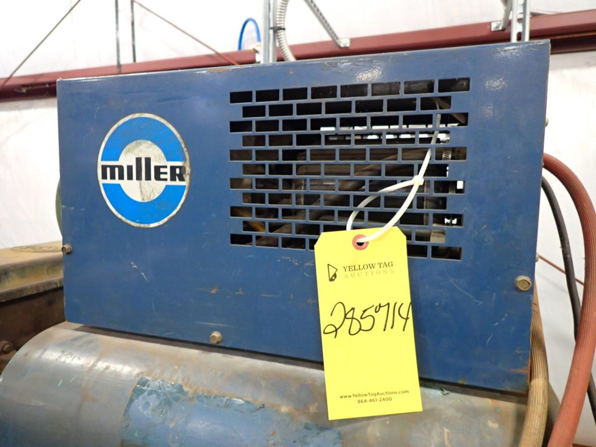(1) Milla AC/DC Arc Welder, Model: 330/BP, Volts: 208/230/460, Amps ...