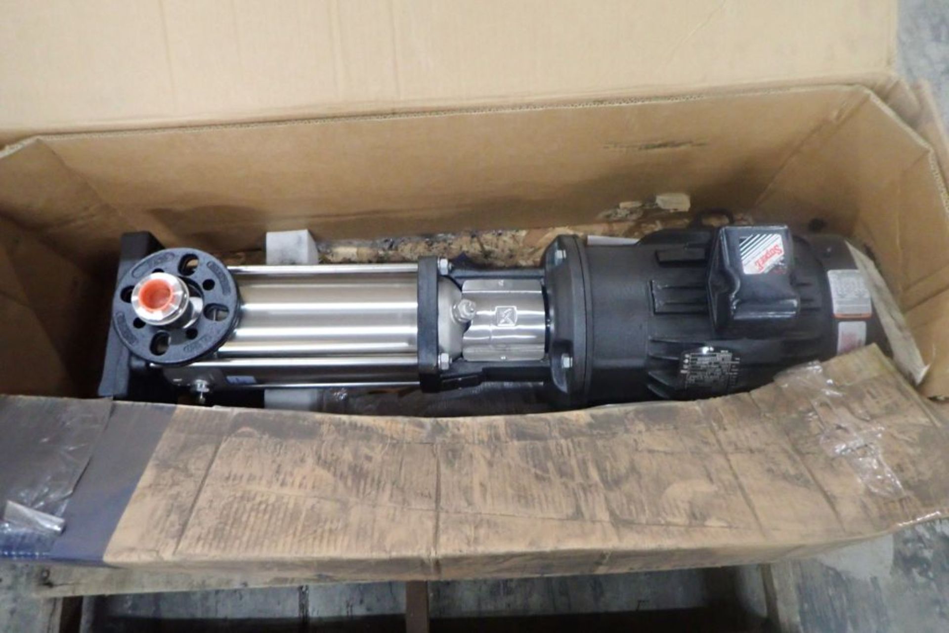 Model: A96083913P112080722, 3HP, 3461 RPM; Motor: 5HP, 230/460V, Amps ...