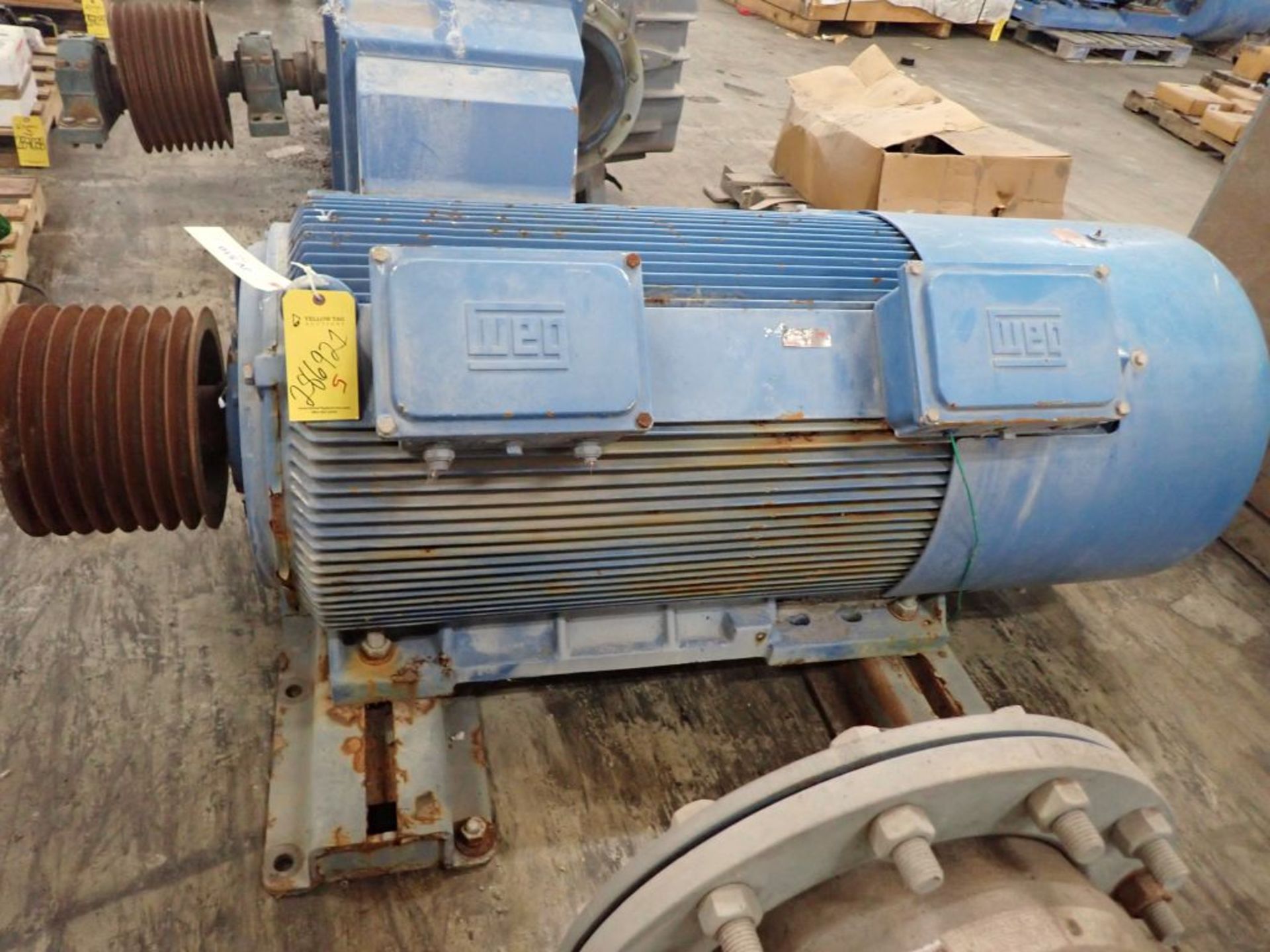 Model: HGF5009, 4000V, 1779 RPM, 45.5 Amps, 3ph, Front Bearing: NU322 ...