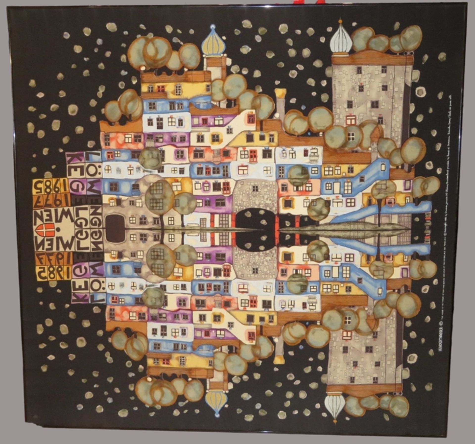 Hundertwasser, Friedensreich (eig. Friedrich Stowasser), 1928 - 2000 ...