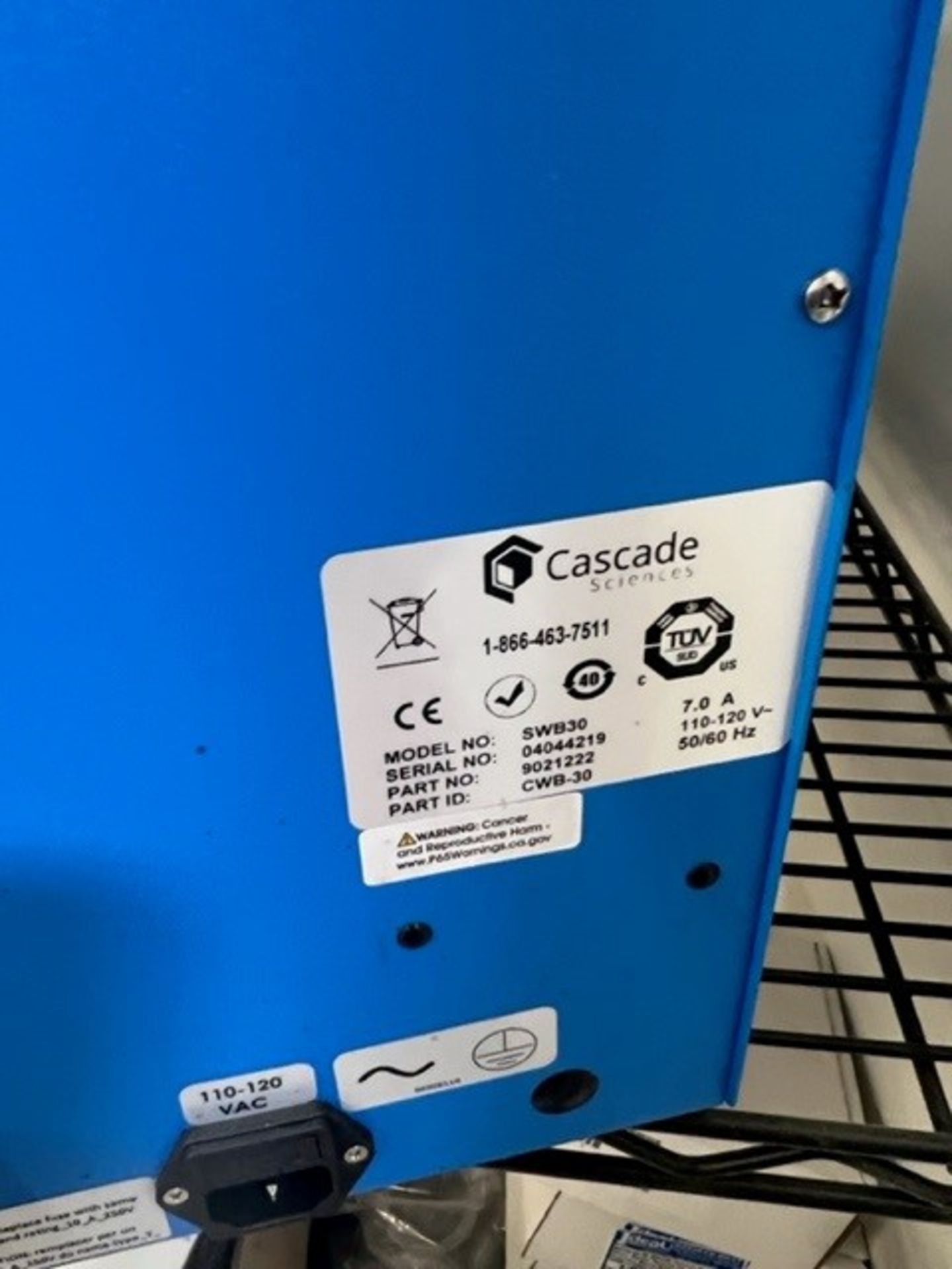 LOCATED IN EAGLE CREST, OR- Lot of (1) Used Cascade Sciences 5 Gal Hot ...