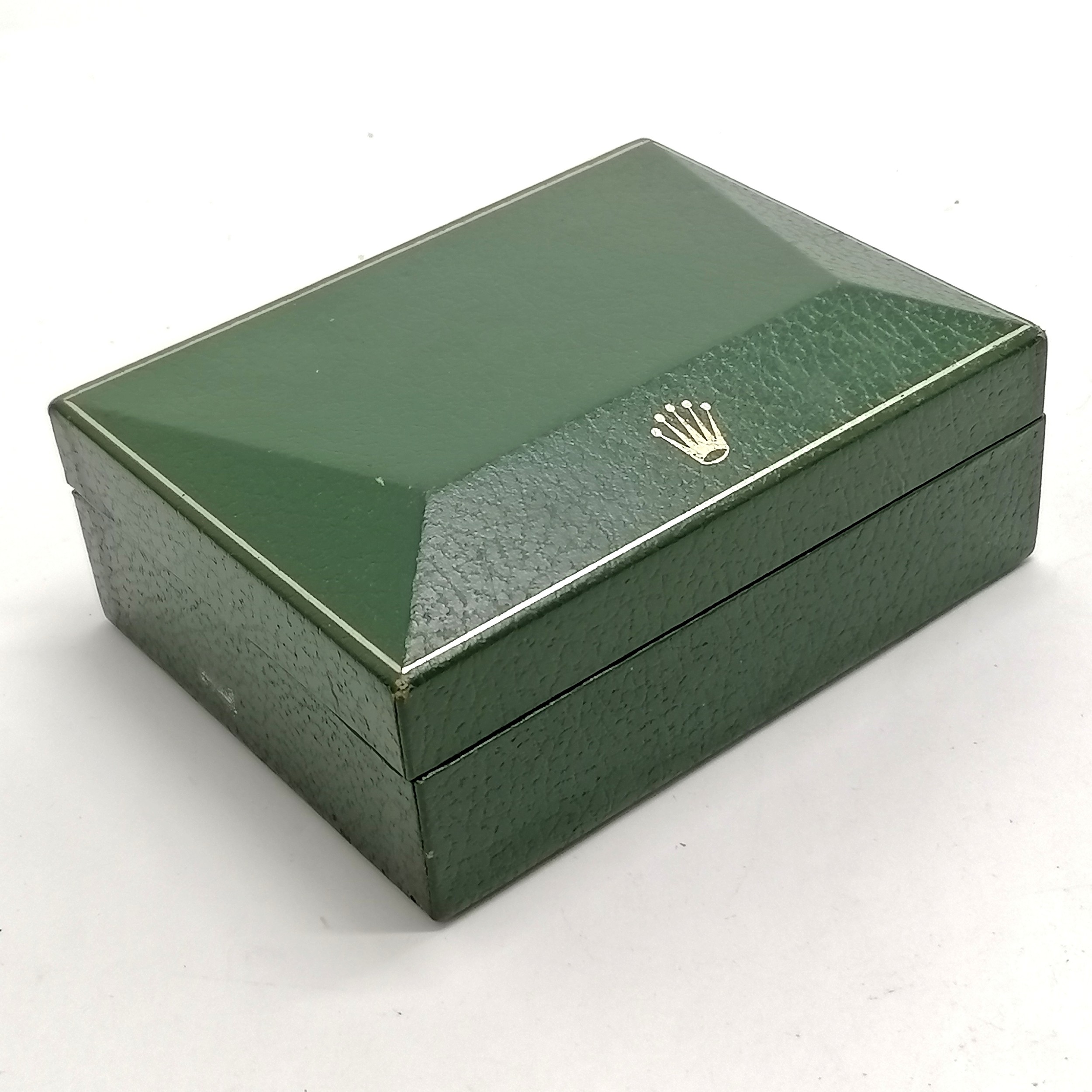 Rolex coffin shaped box with original Oyster swimpruf swing tag - box ...