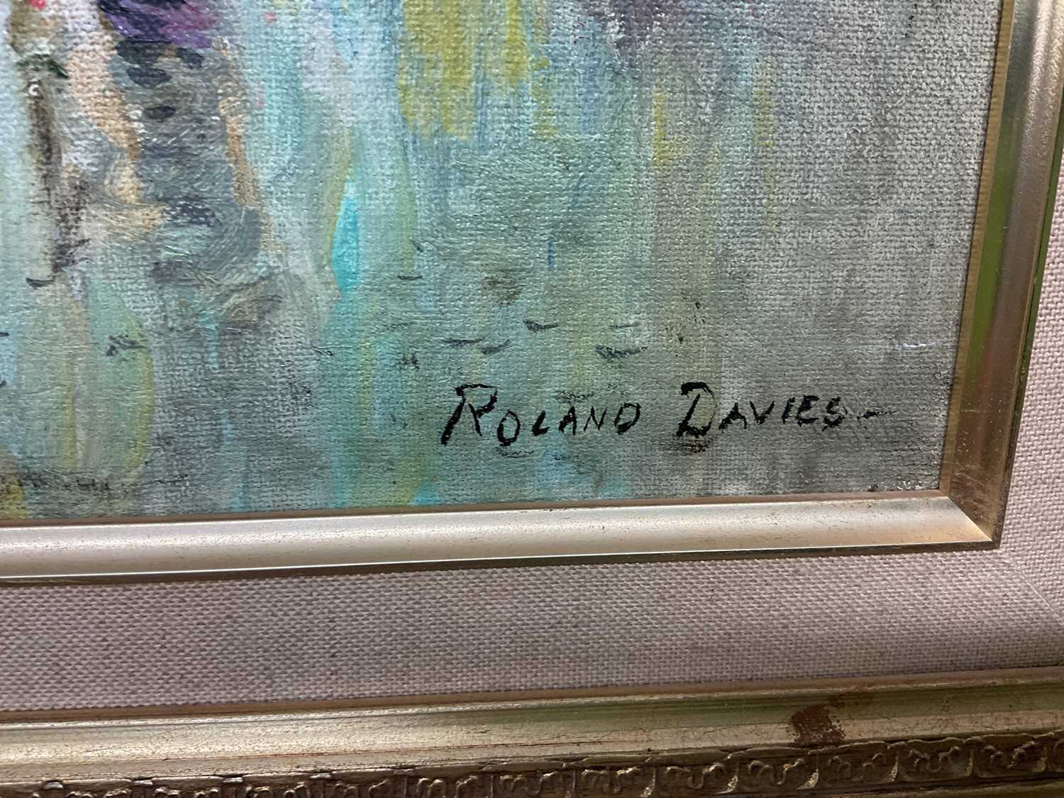 ROLAND OXFORD DAVIES (1904-1993); oil on canvas, 'Boulevard Madeleine ...