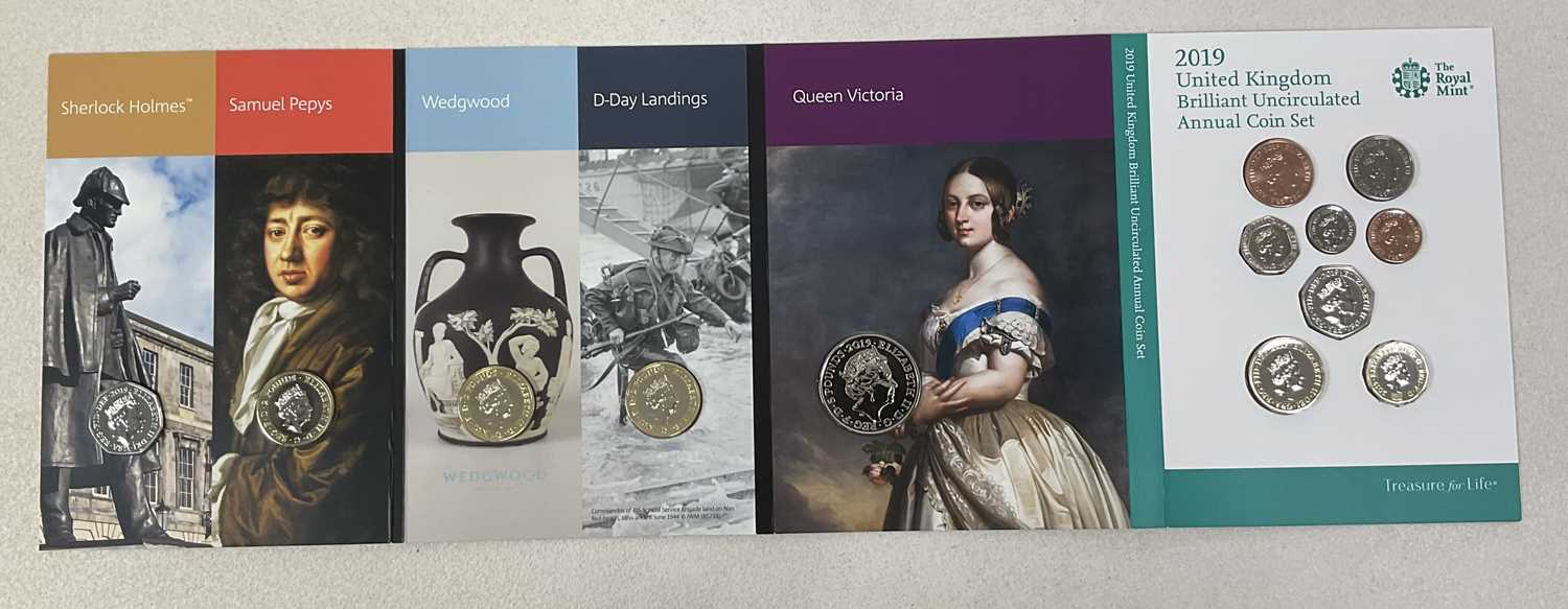 ROYAL MINT; a 2019 United Kingdon Brilliant Uncirculated Annual Coin ...