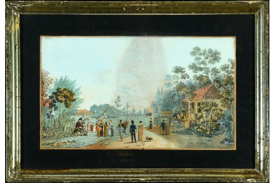 Hans, Johannes, 1765 Straßburg - 1826 Nördlingen, Umrissradierung ...