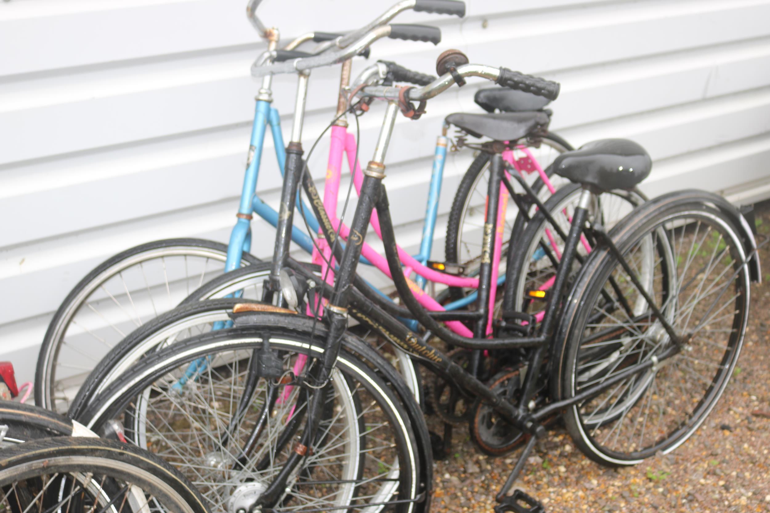 Collection of 15 Dutch and Dutch Style Bikes, Ideal for Restoration or ...