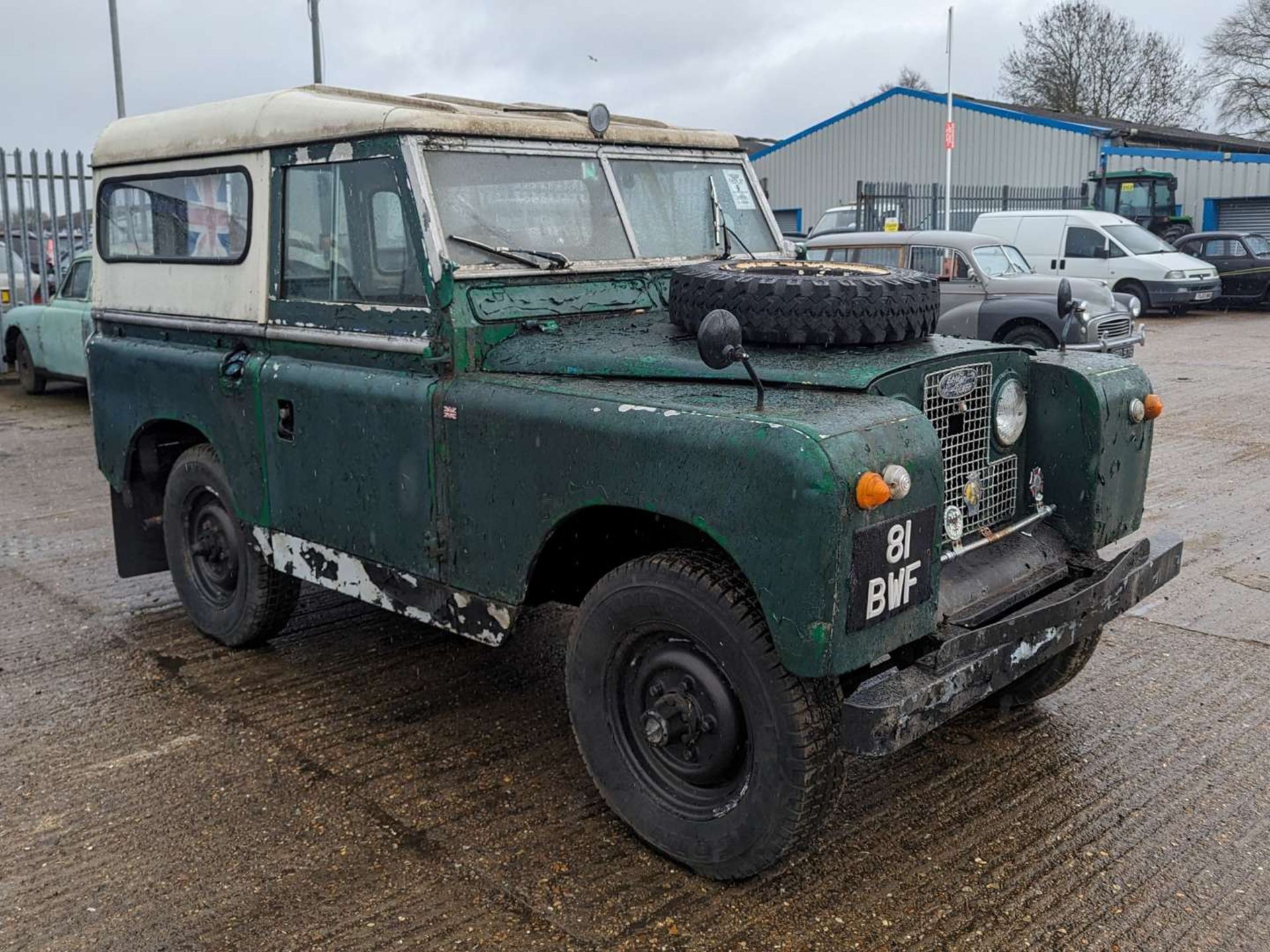 Make & Model:Land Rover , 88" Date of Reg:81BWF Colour:Green cc:2286 ...