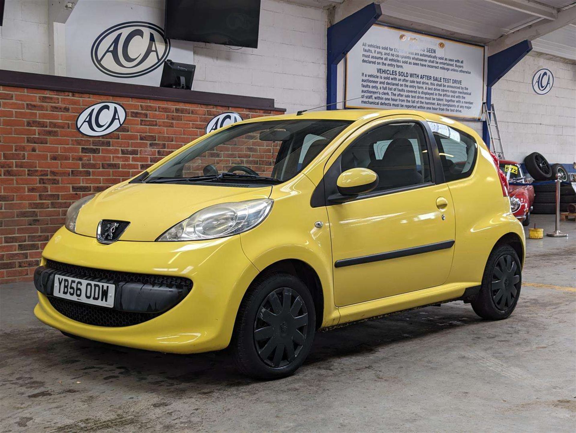 Make & Model:PEUGEOT, 107 URBAN Date of Reg:YB56ODW Colour:YELLOW cc ...