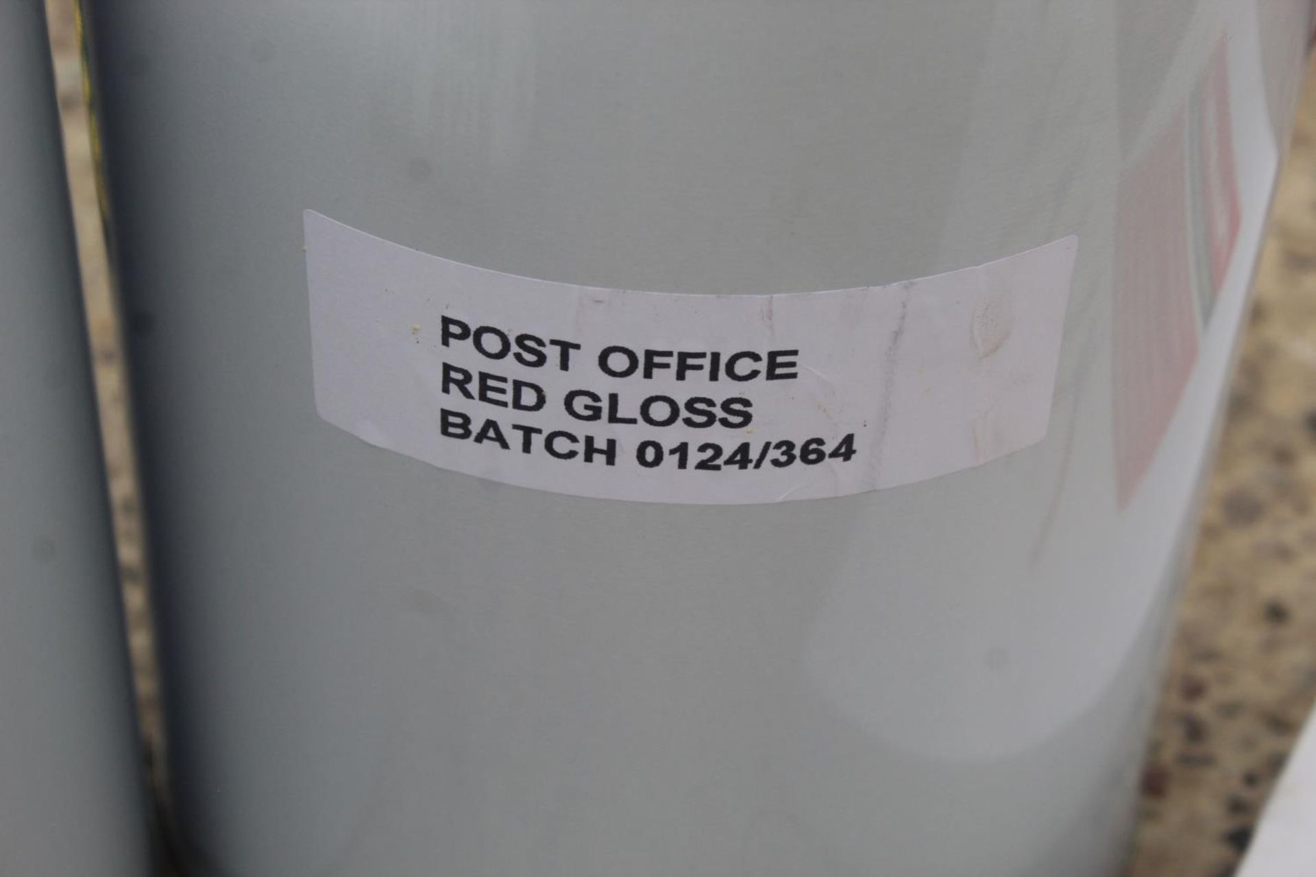 2 POST OFFICE RED PAINT 5 L + VAT