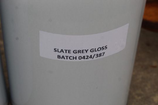2 SLATE GREY PAINT 5 L + VAT