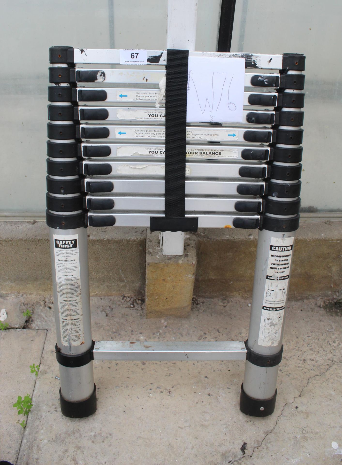 FOLDING LADDER NO VAT