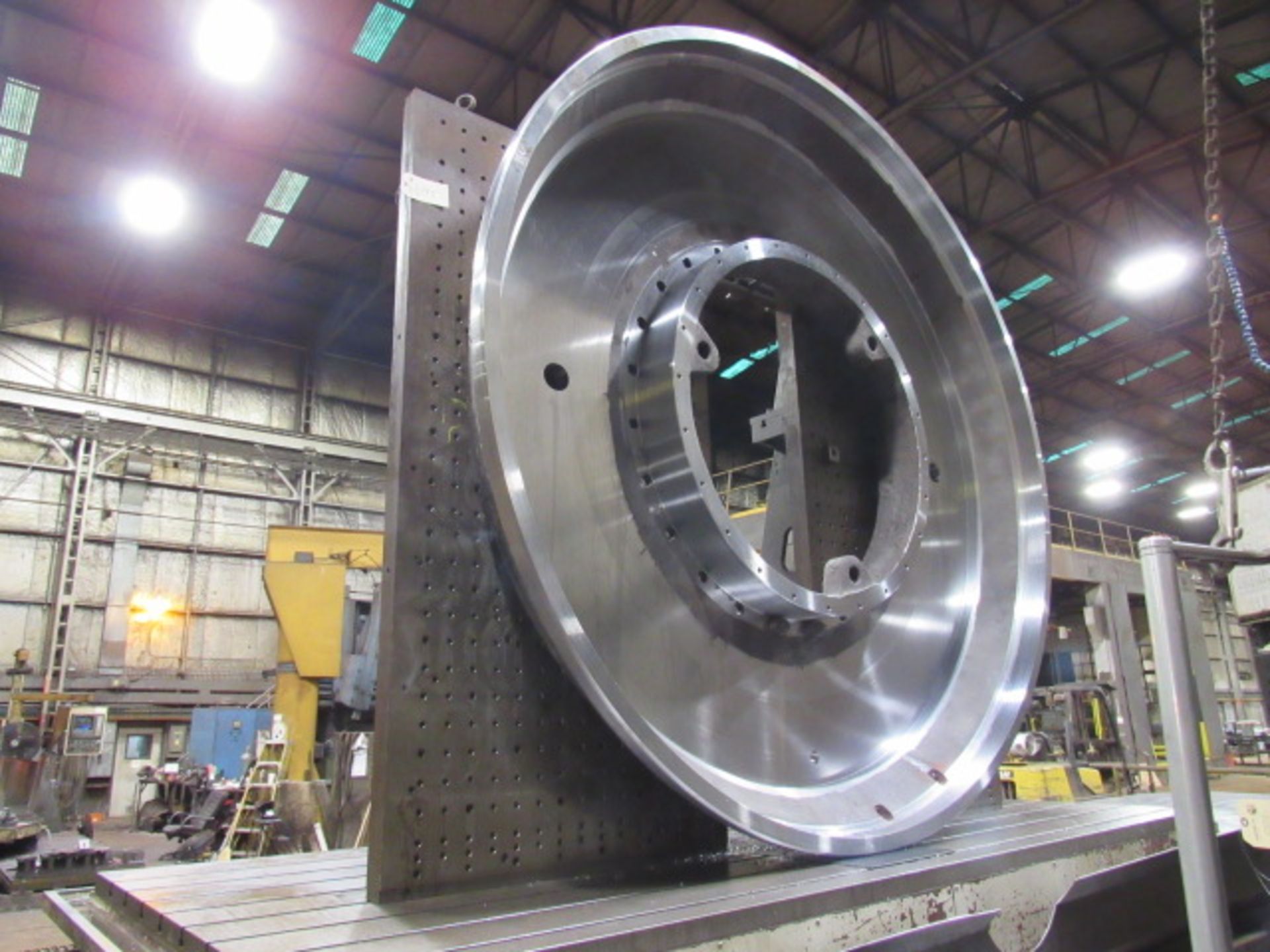 (2) Sets of (3) Stacked Angle Plates Made up to be 8' x 4' Drilled ...