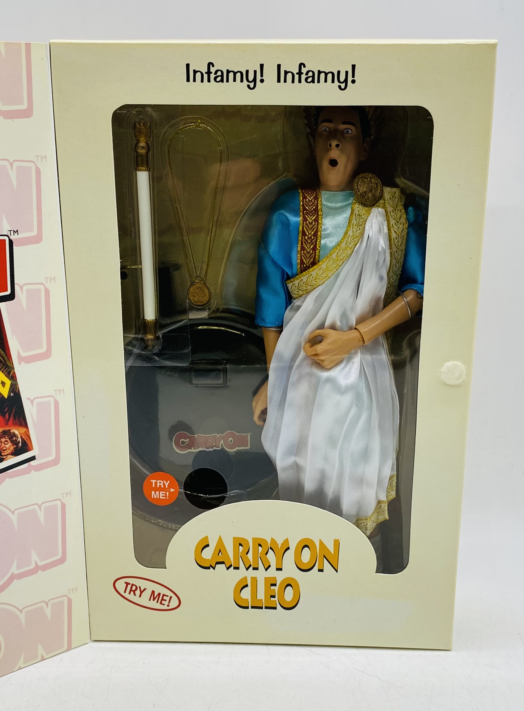 A boxed "Carry On" limited-edition Kenneth Williams in Carry on Cleo ...