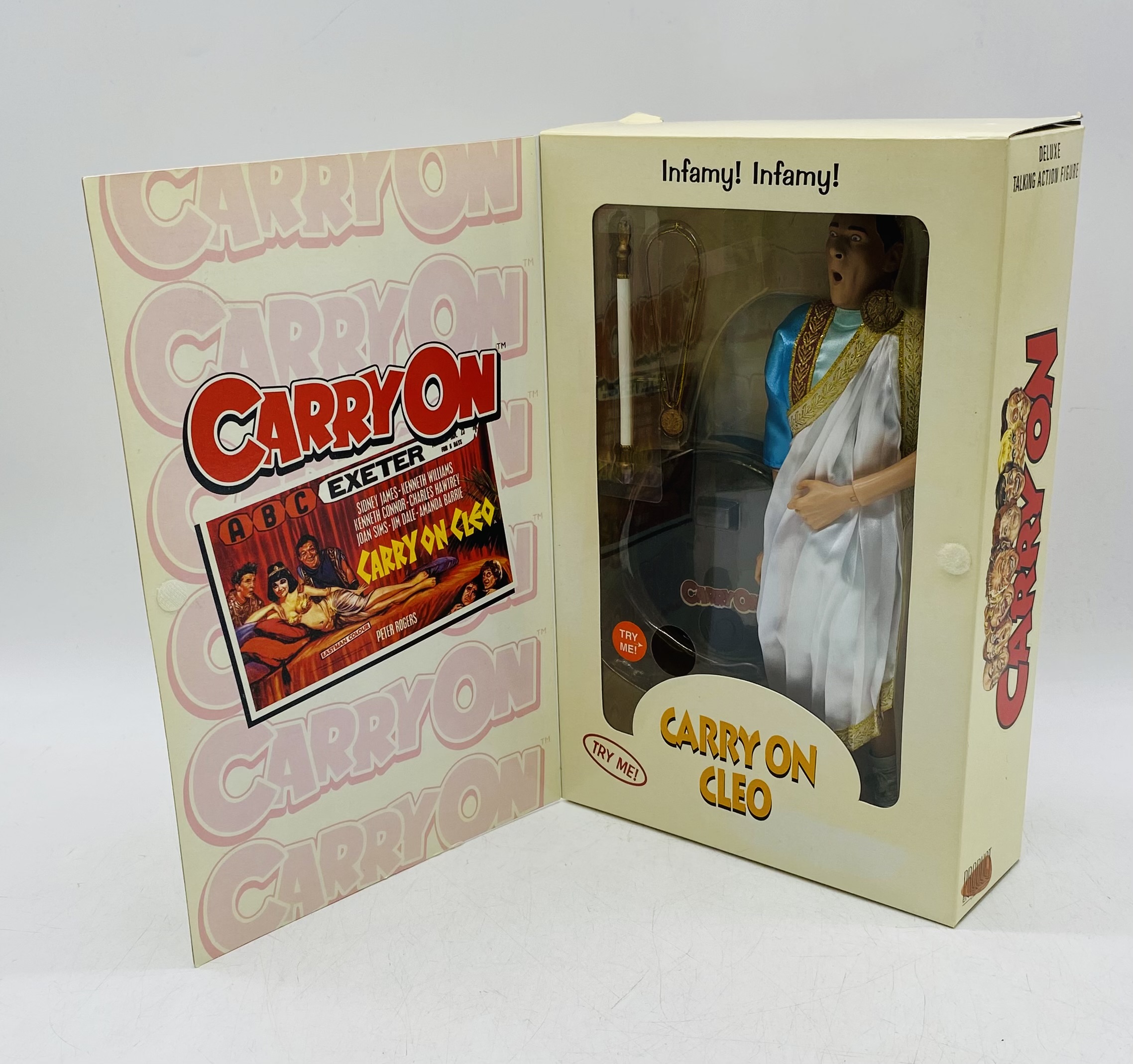 A boxed "Carry On" limited-edition Kenneth Williams in Carry on Cleo ...